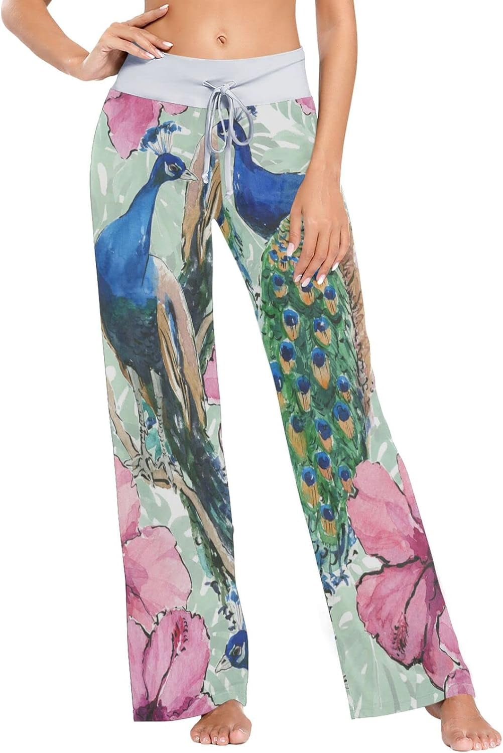 FREEAMG Pajama Pants for Women Fun Icon Sleepwear Pants Pjs - Walmart.com