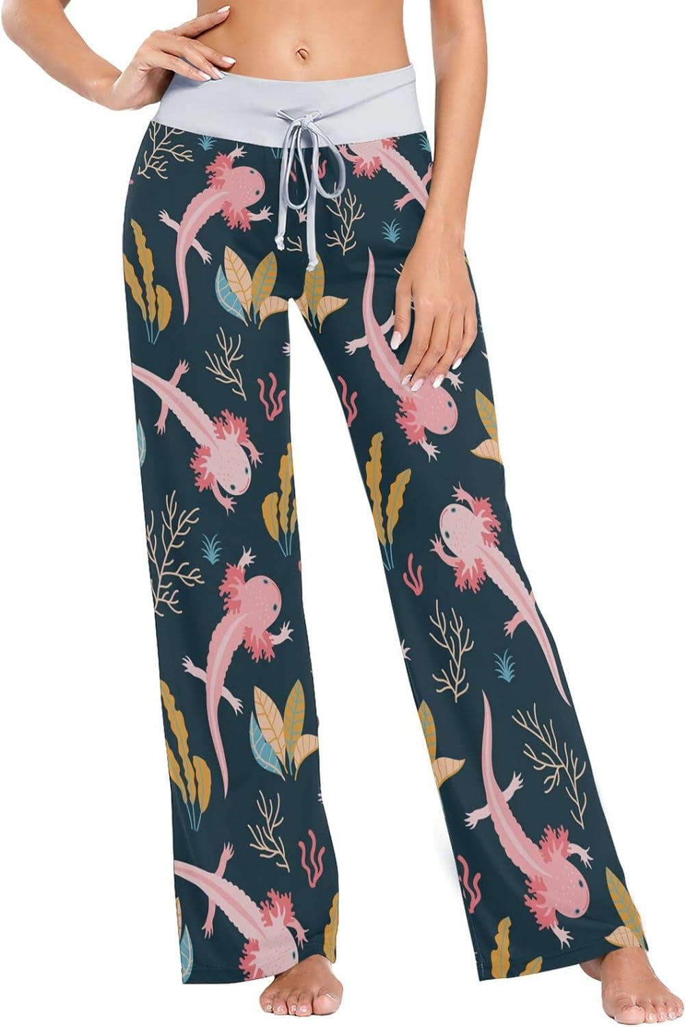 FREEAMG Pajama Pants for Women Fun Icon Sleepwear Pants Pjs - Walmart.com