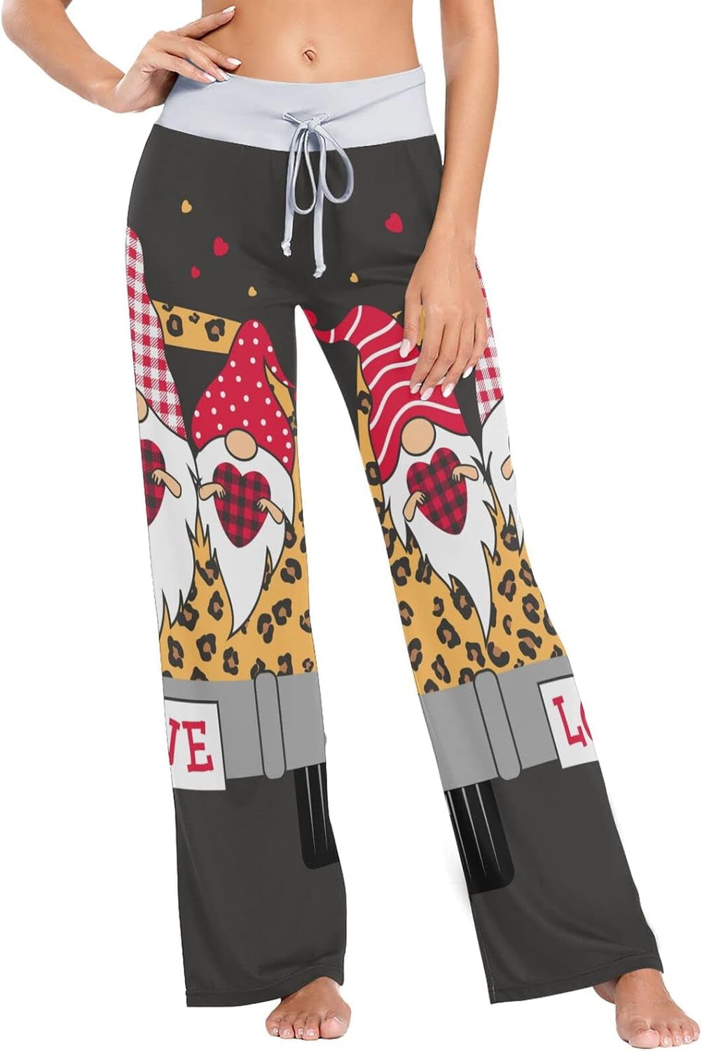 FREEAMG Pajama Pants for Women Fun Icon Sleepwear Pants Pjs - Walmart.com