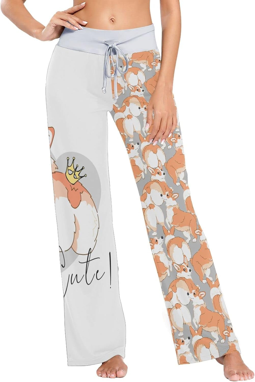 FREEAMG Pajama Pants for Women Fun Icon Sleepwear Pants Pjs - Walmart.com