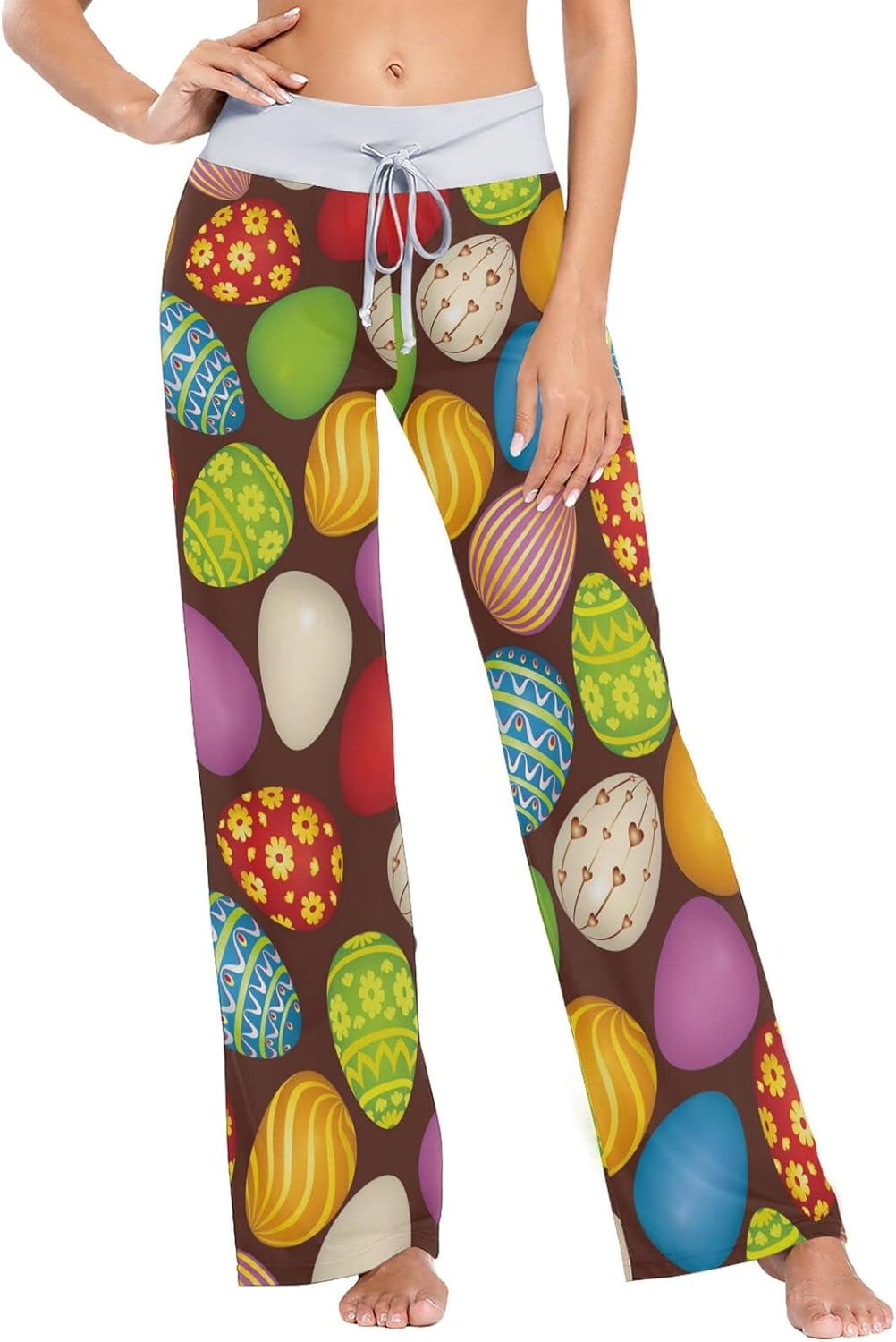 FREEAMG Pajama Pants for Women Fun Icon Sleepwear Pants Pjs - Walmart.com