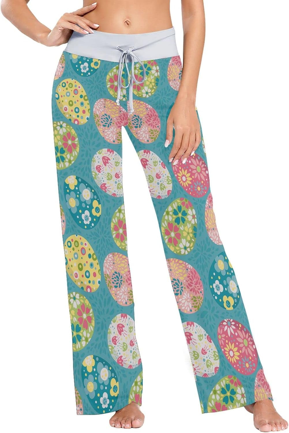 FREEAMG Pajama Pants for Women Fun Icon Sleepwear Pants Pjs - Walmart.com