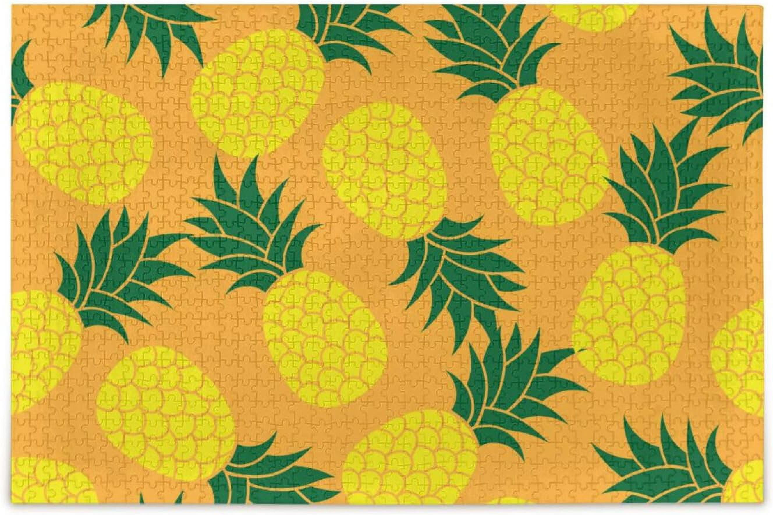FREEAMG Pineapple Jigsaw Puzzle for Adults Teens Kids, 1000 Pieces ...
