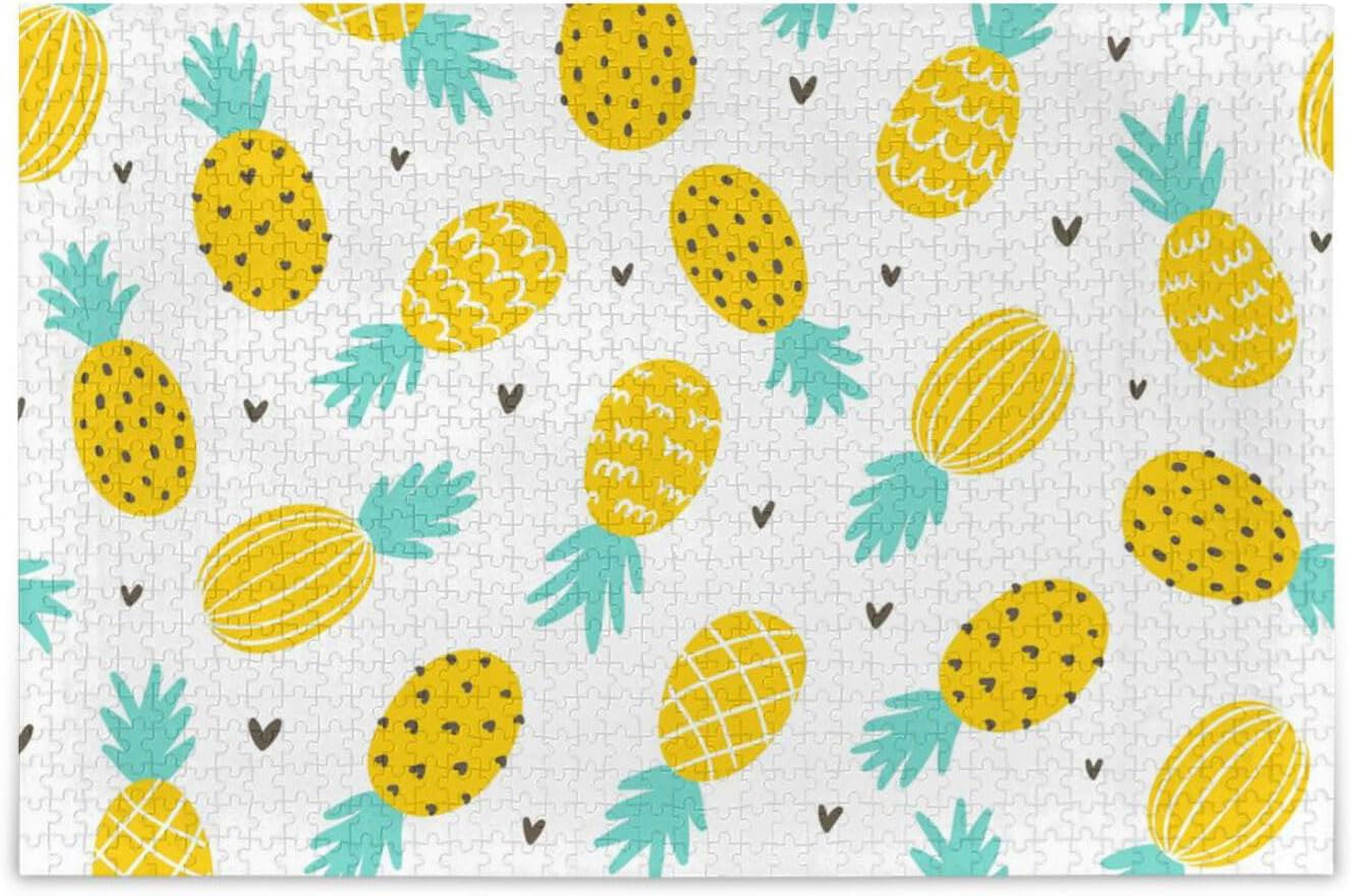 FREEAMG Pineapple Jigsaw Puzzle for Adults Teens Kids, 500 Pieces ...