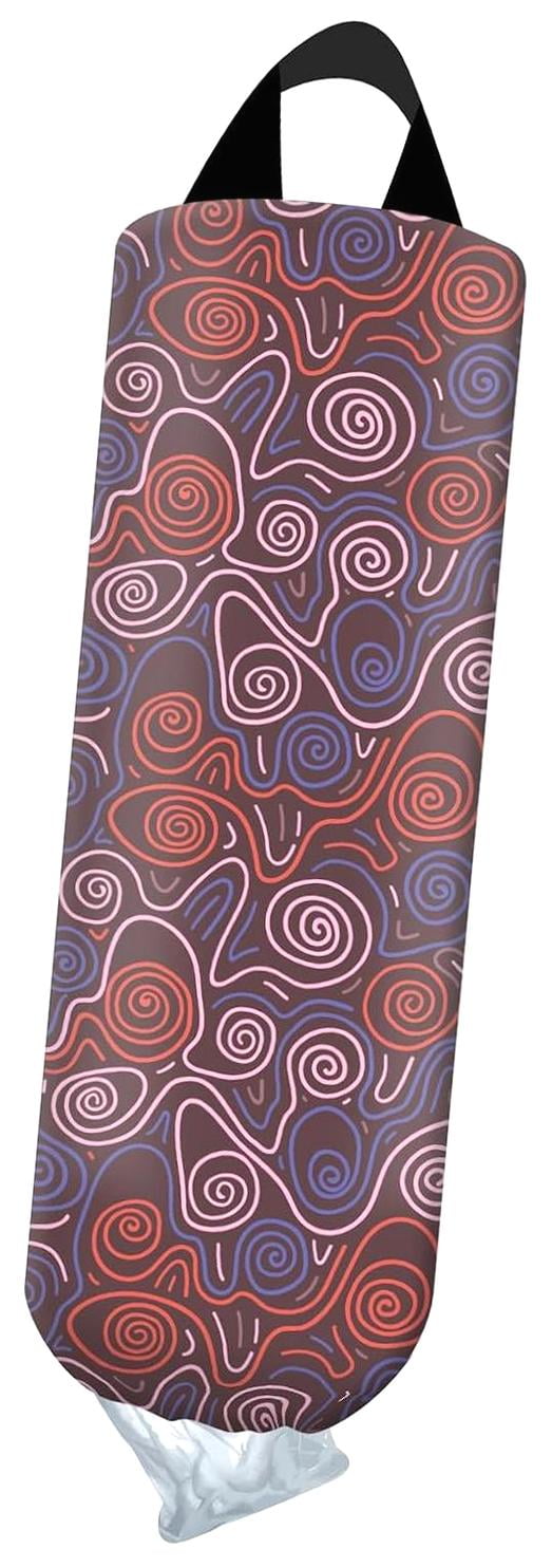 FREEAMG Plastic Bag Holder, Wall-Mounted Bag Organizer and Dispenser ...