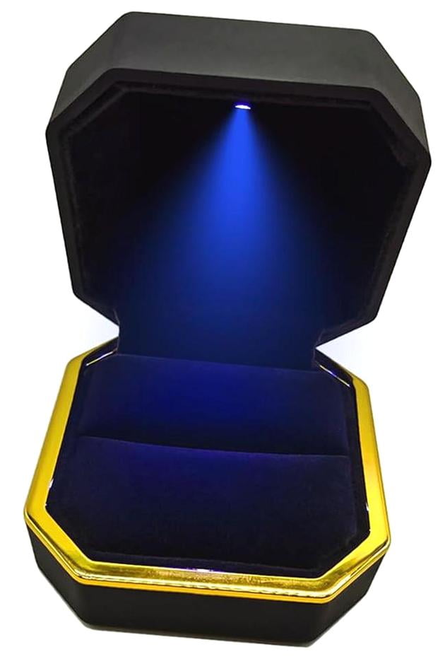 FREEAMG Plastic Jewelry Presentation Box for Proposals, Engagements ...