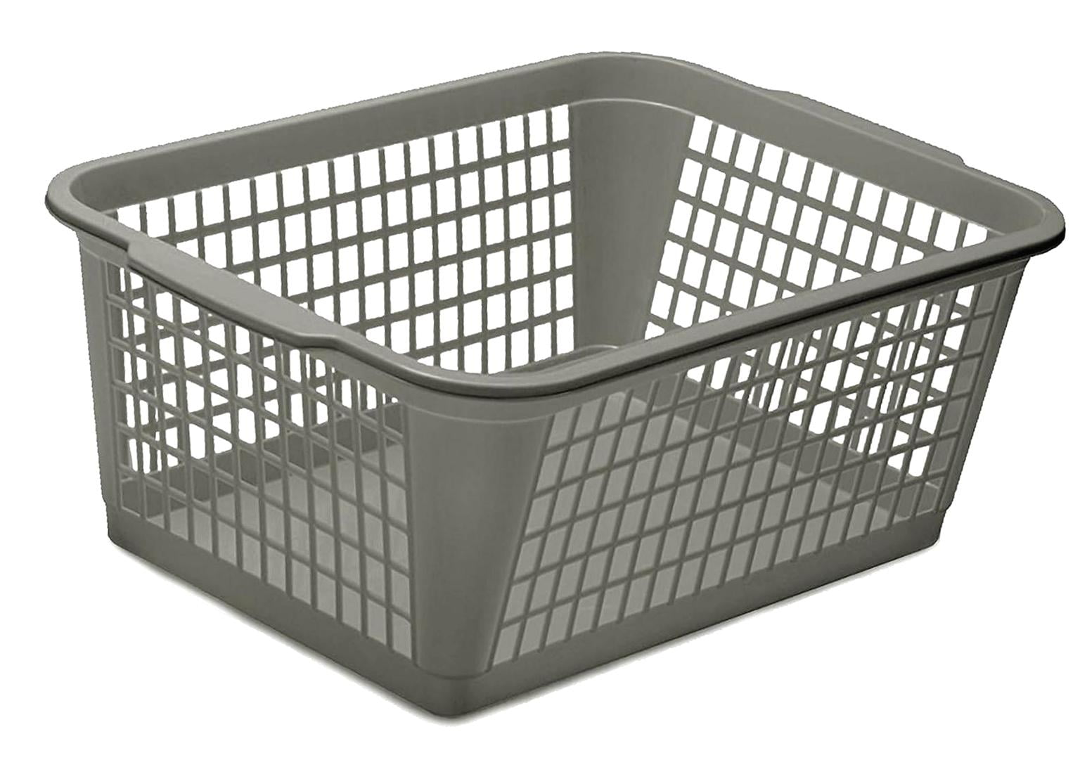 FREEAMG Plastic Storage Basket for Office, Desktop, Classroom - Multi ...