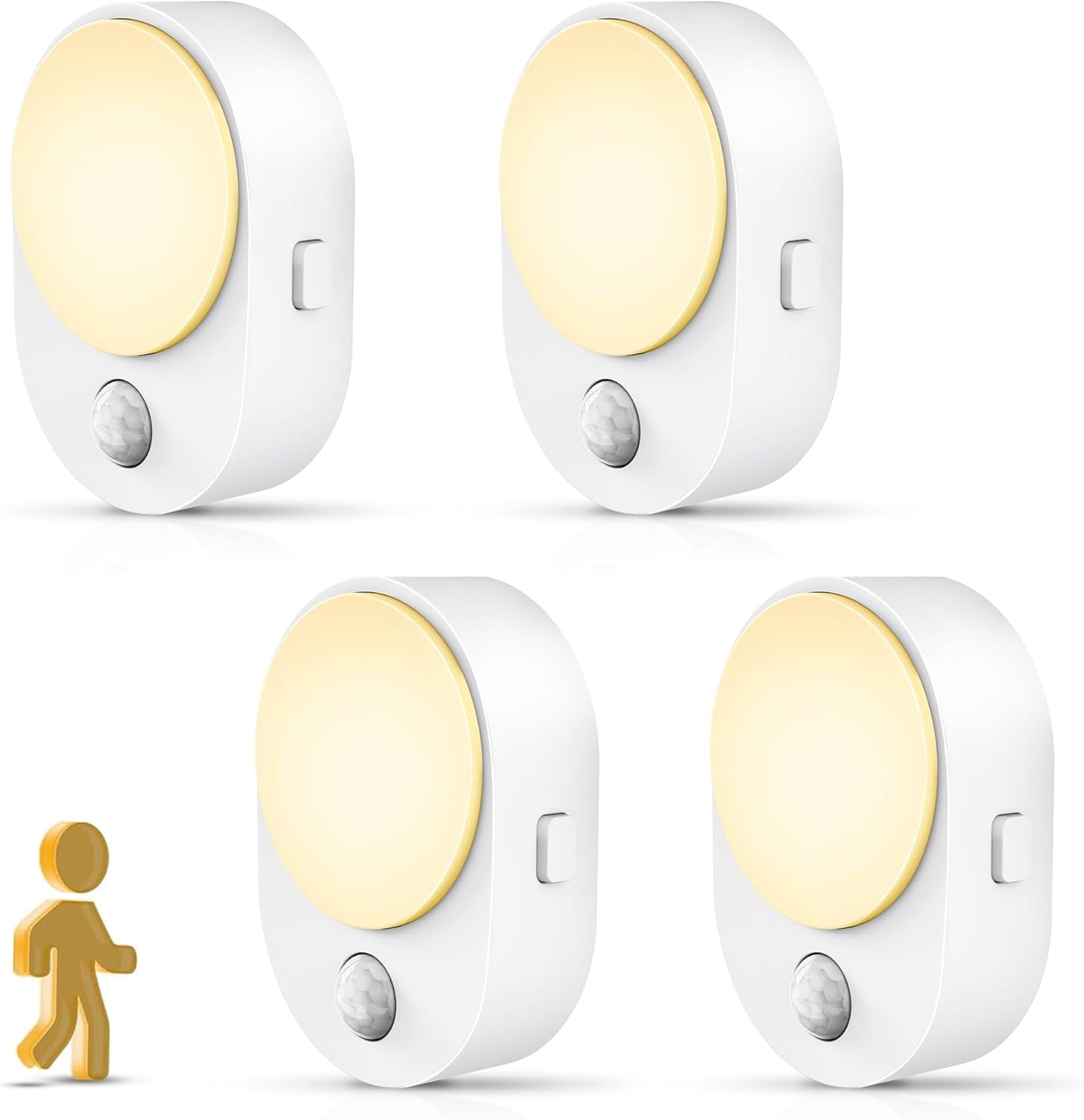 FREEAMG Plug in Night Light with Motion Sensor and Dusk to Dawn Sensor ...