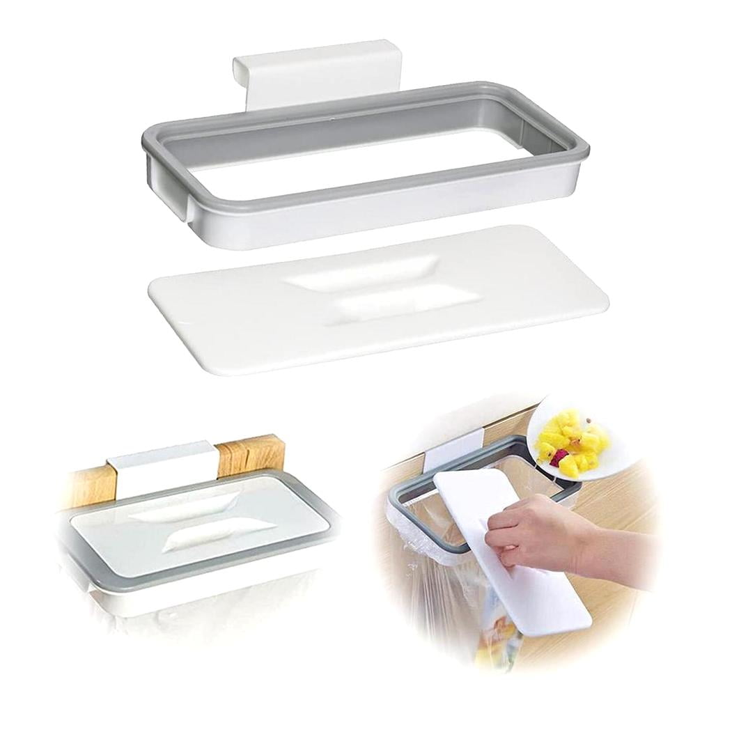 FREEAMG Portable Trash Bag Holder, Hanging Garbage Bag Holder, Over The ...