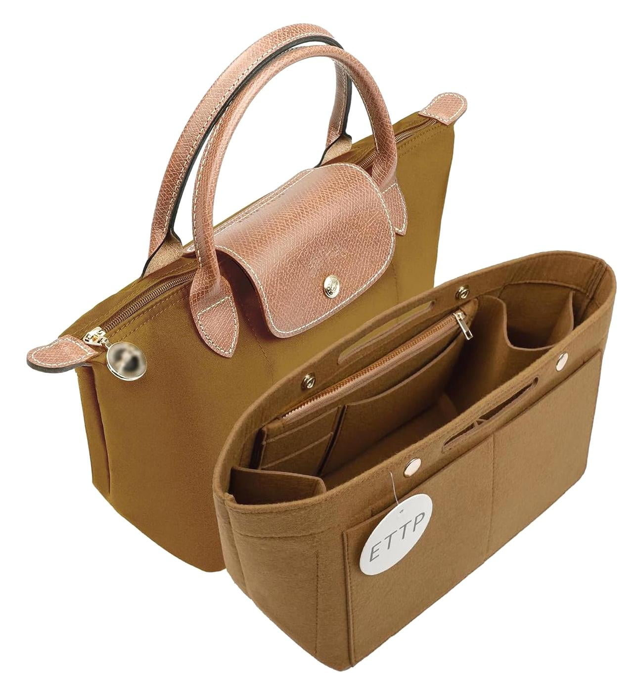 FREEAMG Purse Organizer Insert For Handbags, Felt Tote Bag Organizer ...