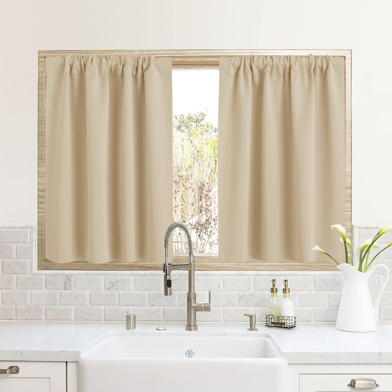 FREEAMG RV Camper Door Window Curtains -Blackout Privacy Curtains ...