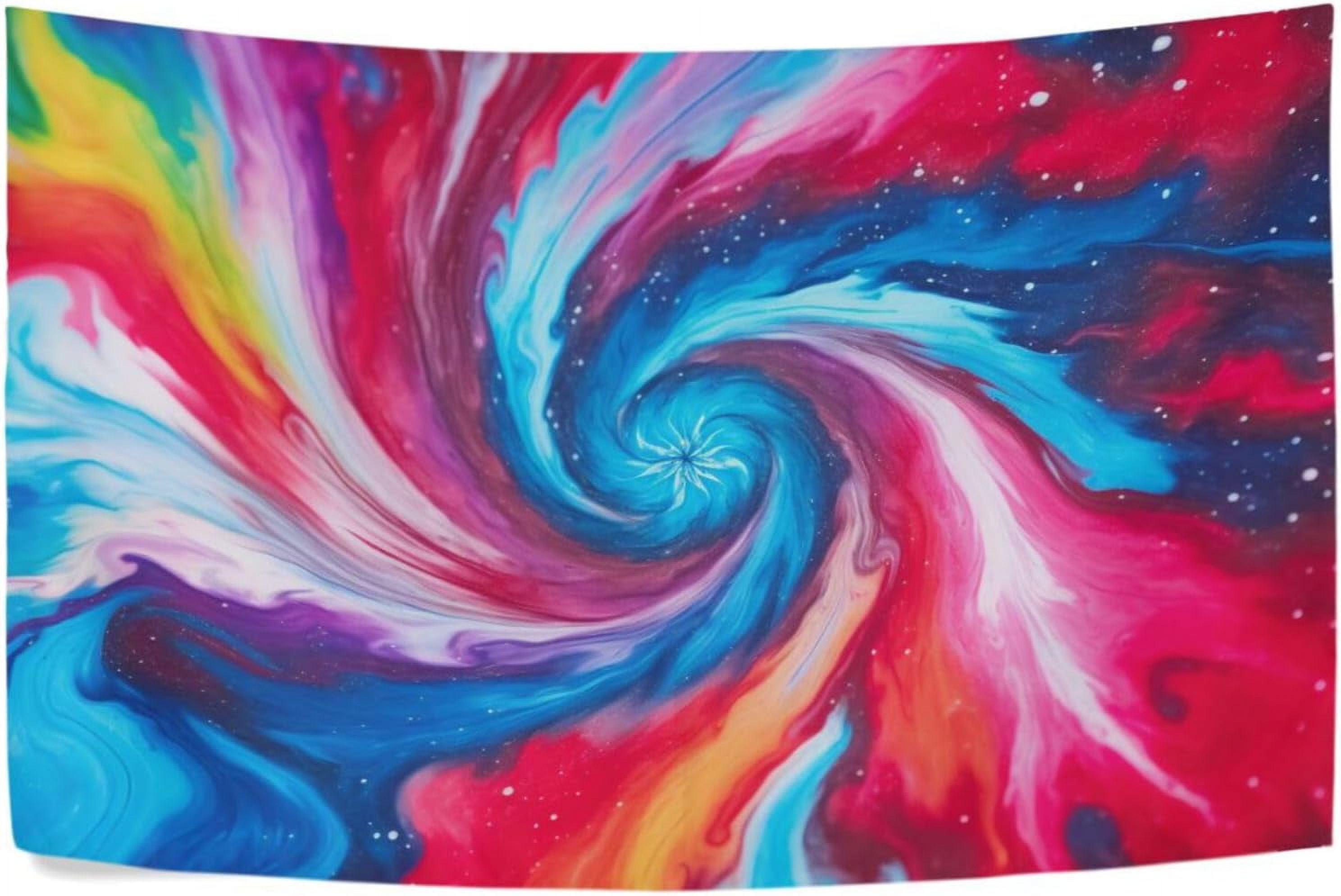 FREEAMG Rainbow Skyness Tapestry Hippie Wall Hanging Tapestries ...