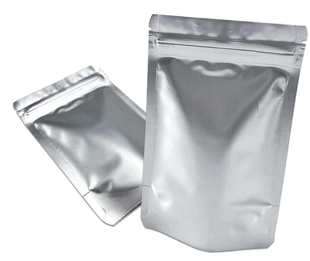 FREEAMG Resealable Stand-Up Heat Seal , 3.55mil Dense Mylar Frosted ...