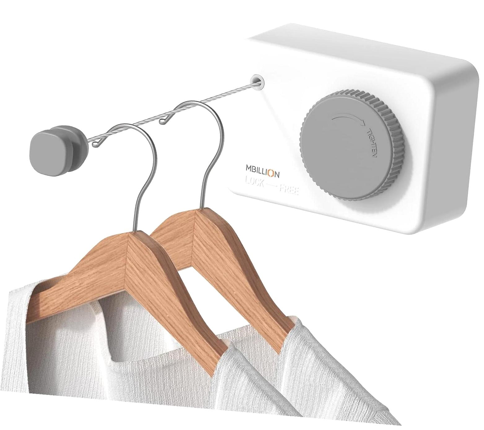 FREEAMG Retractable 13.8Ft Laundry Line for Indoor and Outdoor Use ...