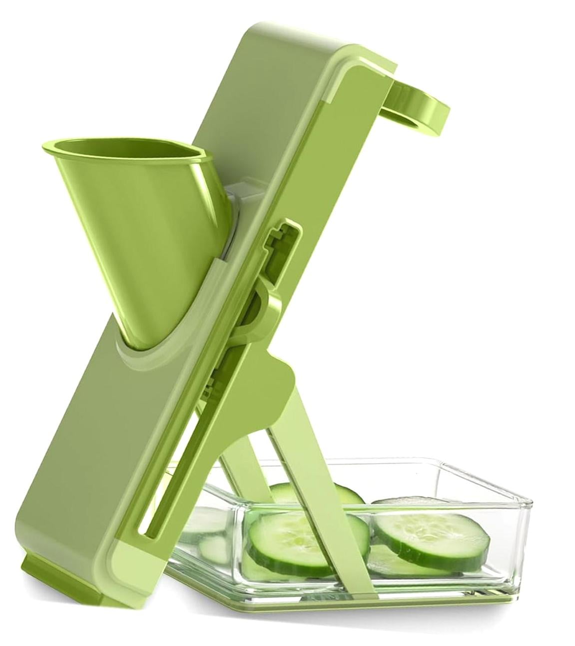 FREEAMG Secure Mandoline Food Slicer, Kitchen Vegetable Slicer ...
