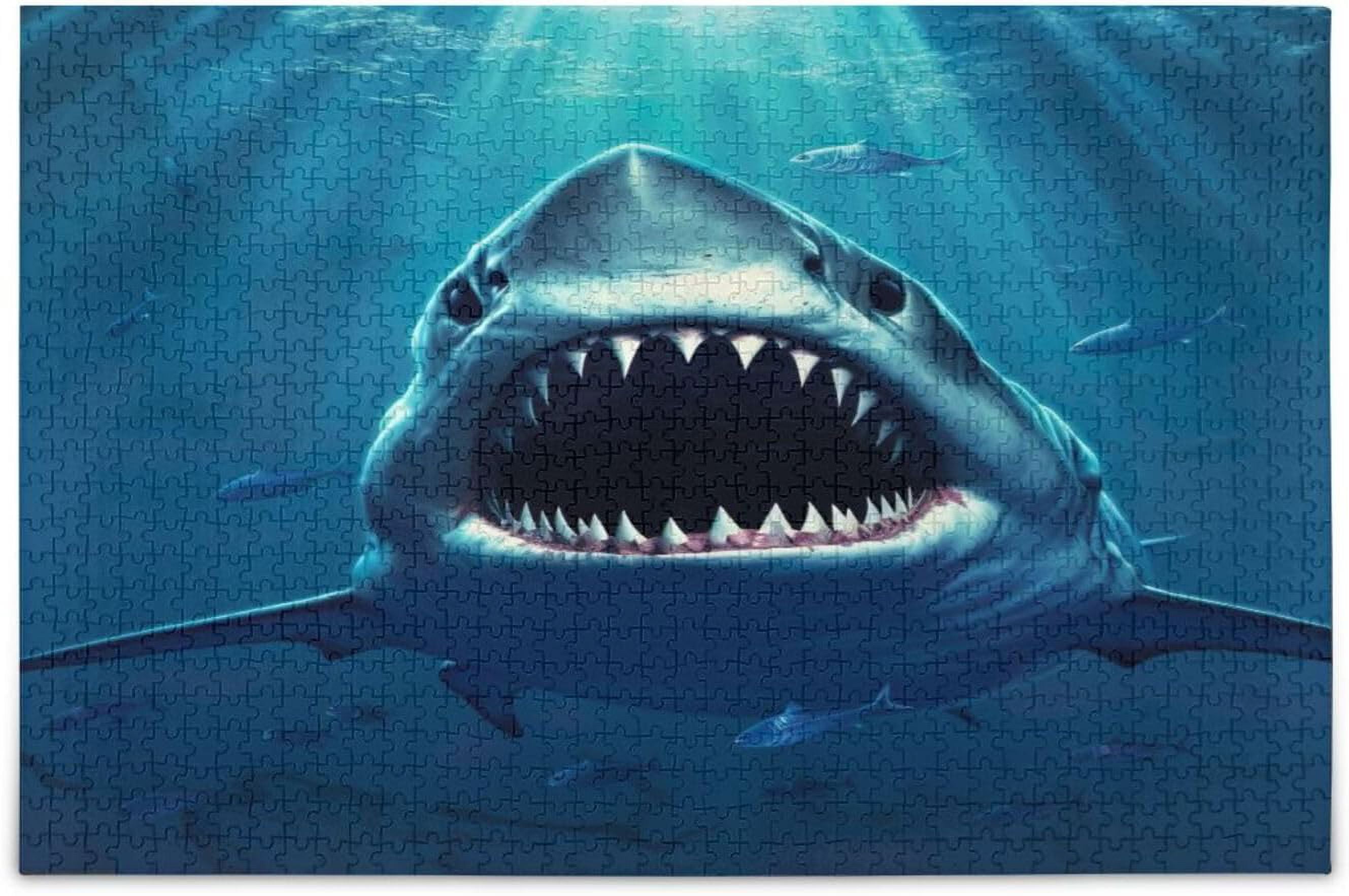FREEAMG Shark Jigsaw Puzzles for Adults 1000 Piece, Puzzles for Adults ...
