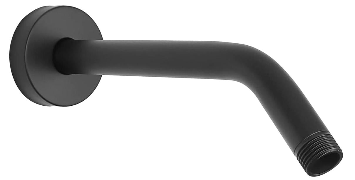 FREEAMG Shower Arm Featuring Flange and Tape, 304 Steel Wall-Mounted ...