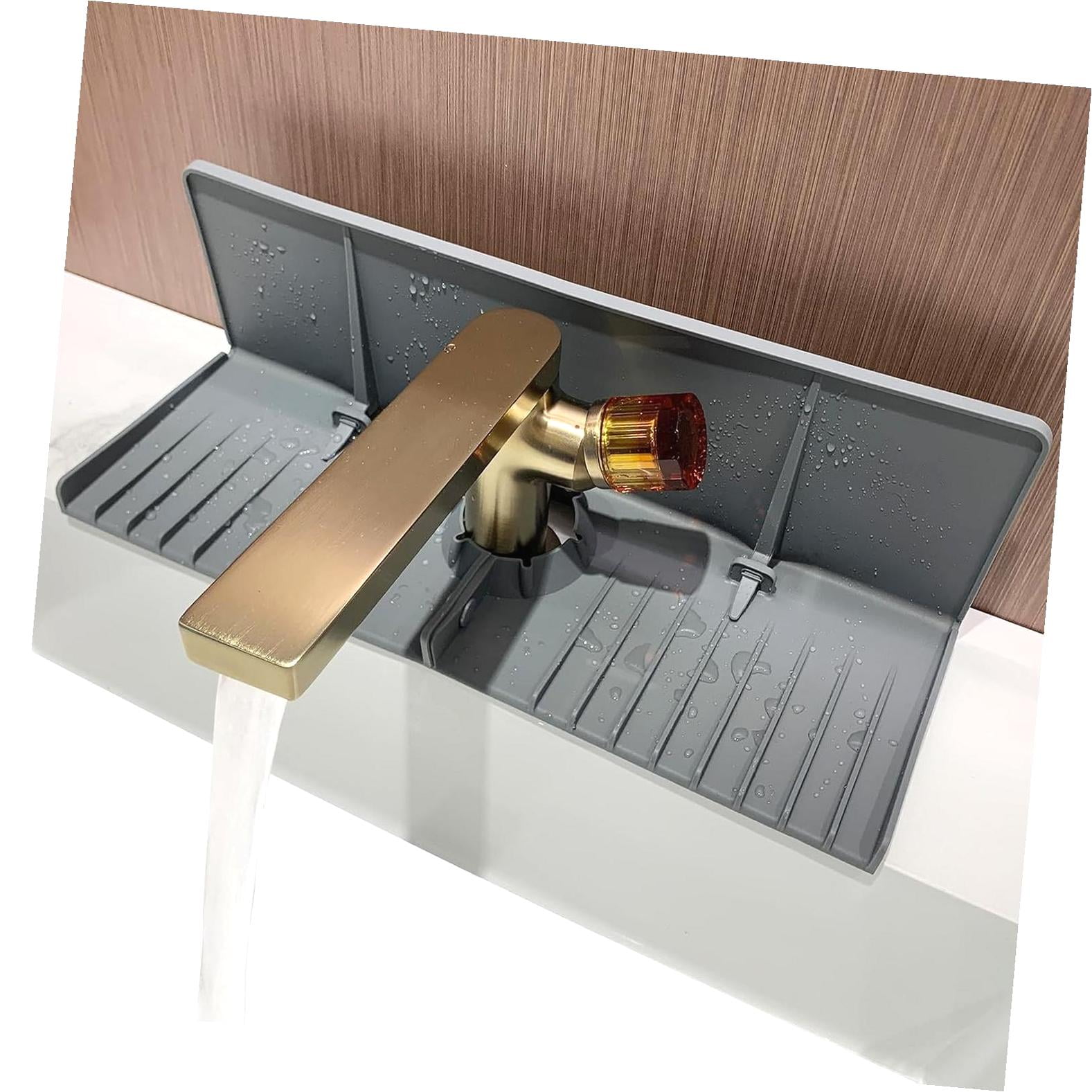 FREEAMG Silicone Drip Catcher Tray Mat - Enhanced Design - Sink Protector, Silicone Mat for Dish ...