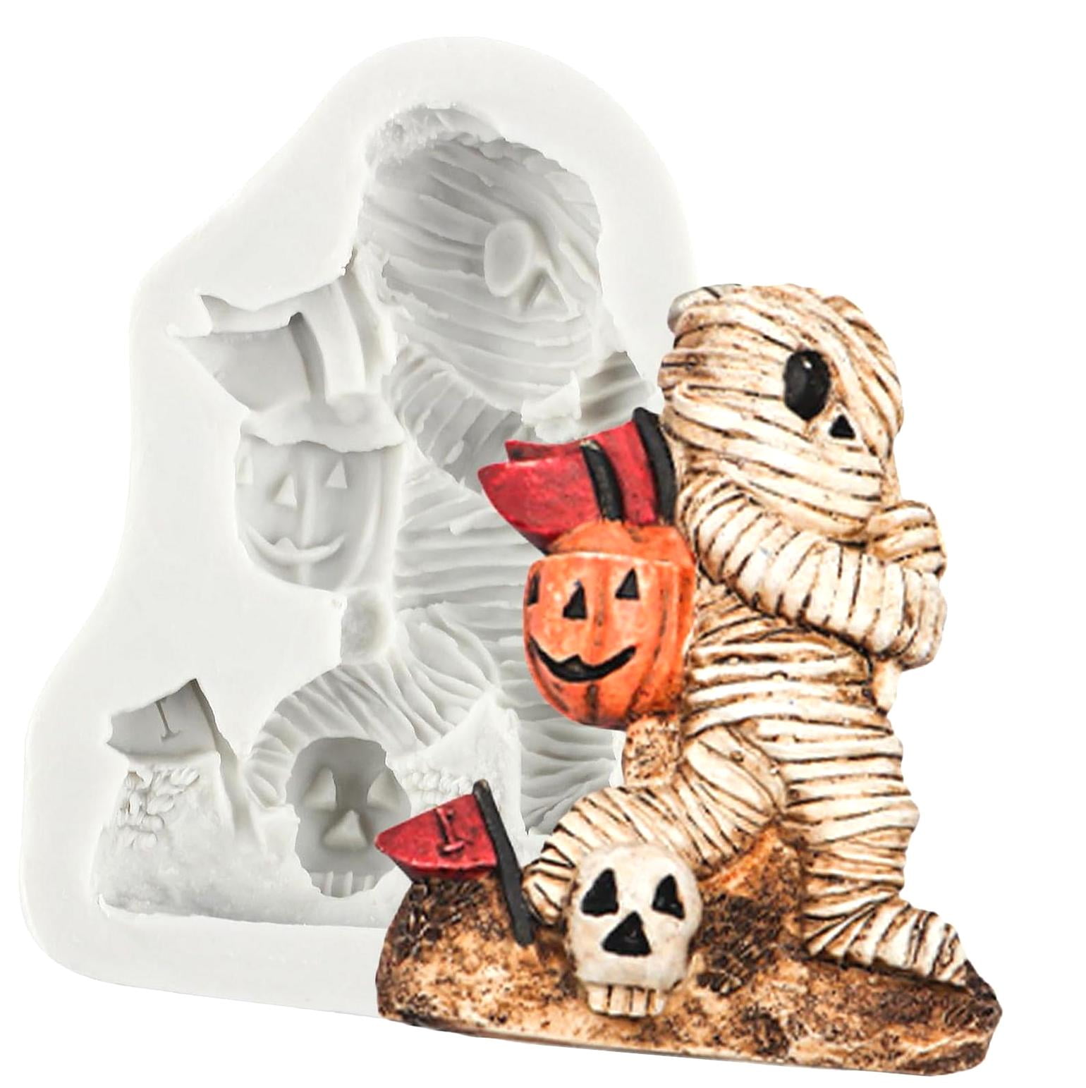 FREEAMG Silicone Skeleton Hands Molds for Fondant, Chocolate, Candy ...