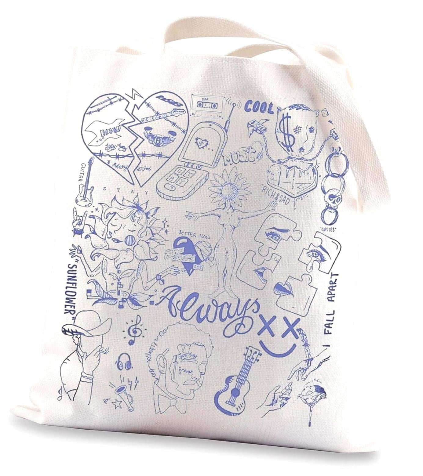 FREEAMG Singer Canvas Tote Bag Hip Hop Singer Fans Stay Away Always ...