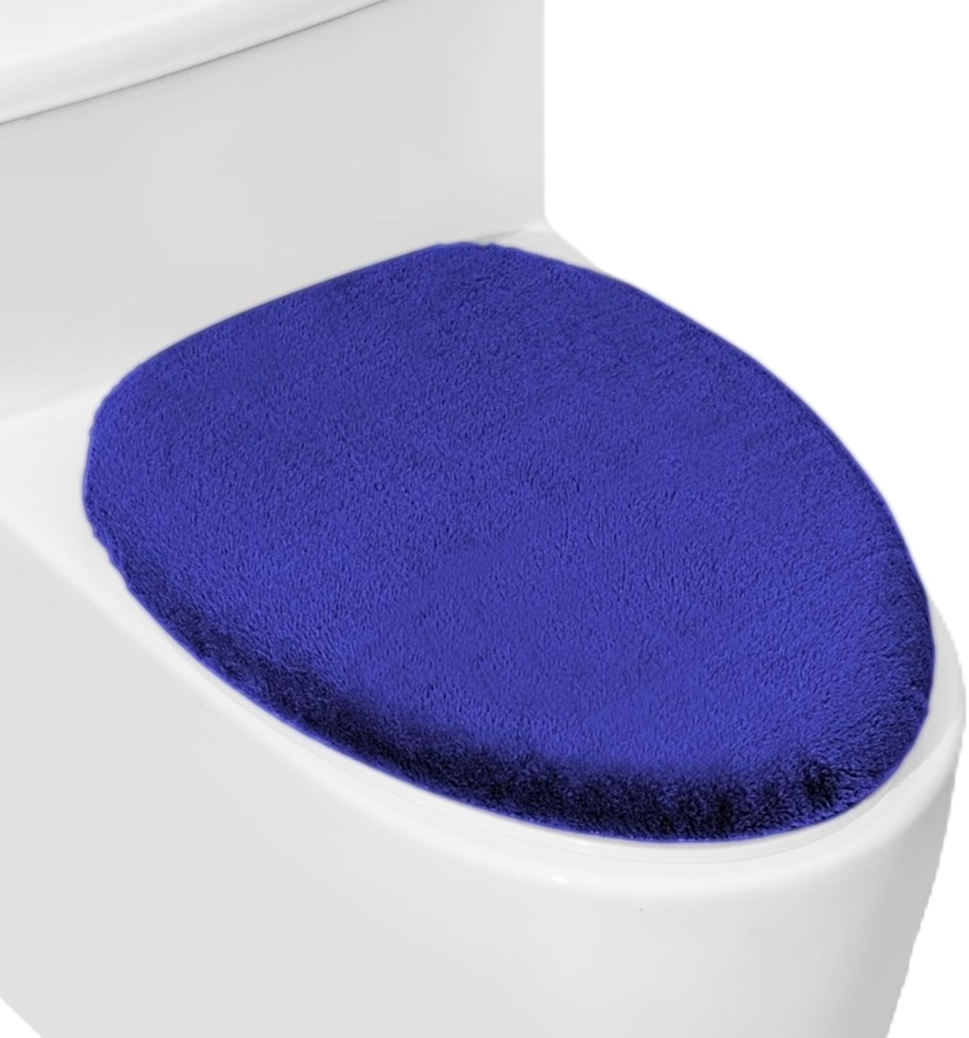 FREEAMG Soft Plush Toilet Lid Cover for Bathroom, Mane Washable Toilet ...