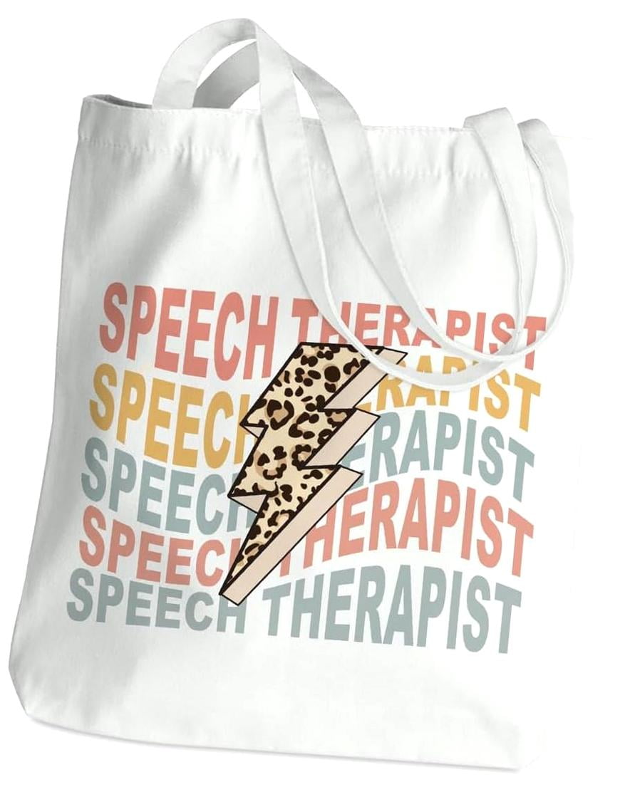 FREEAMG Speech Therapy SLP Tote for Educators Speech Language Pathology ...