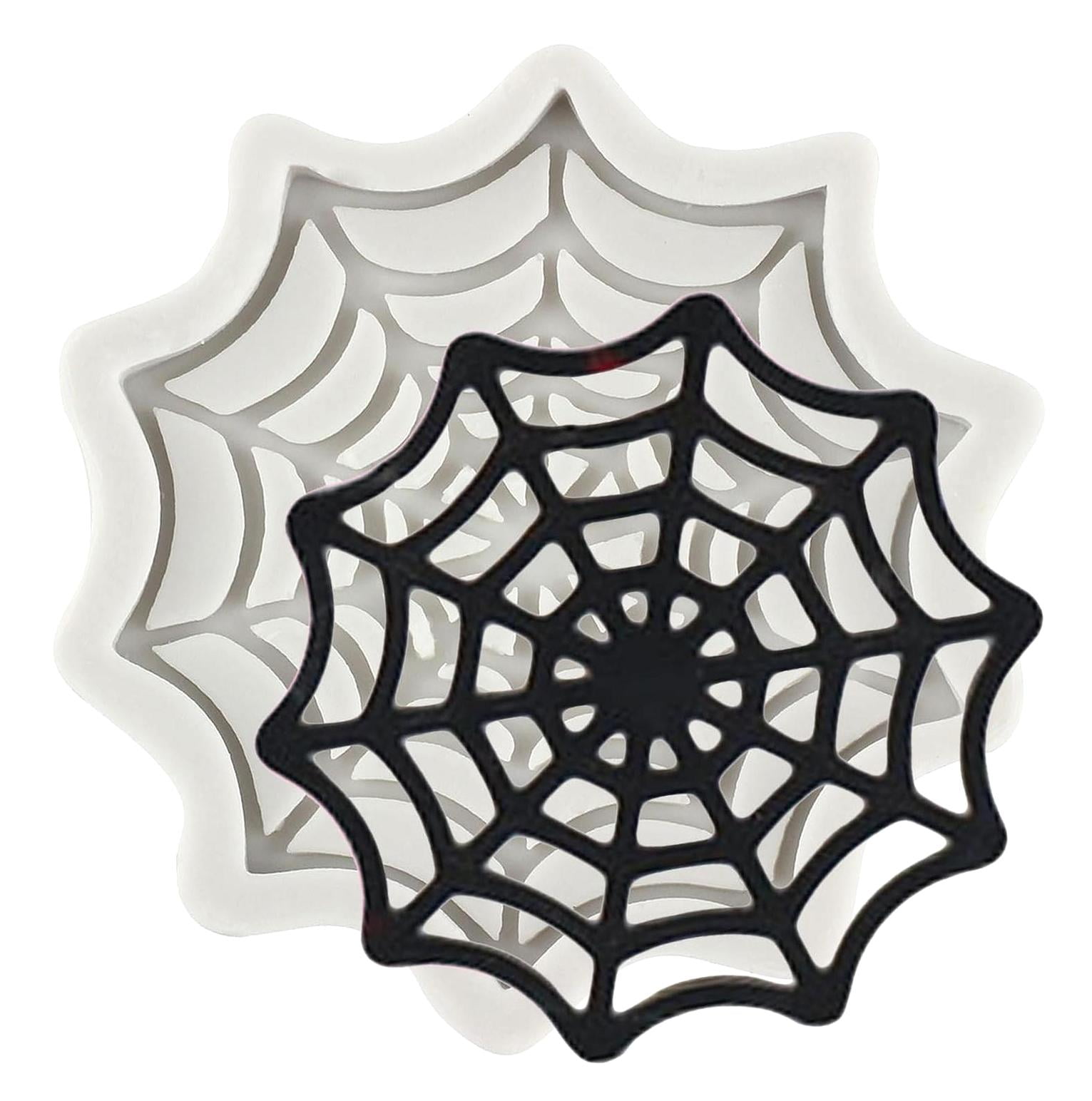 FREEAMG Spider Silicone Spider Fondant Molds for Cupcake Topper Candy ...