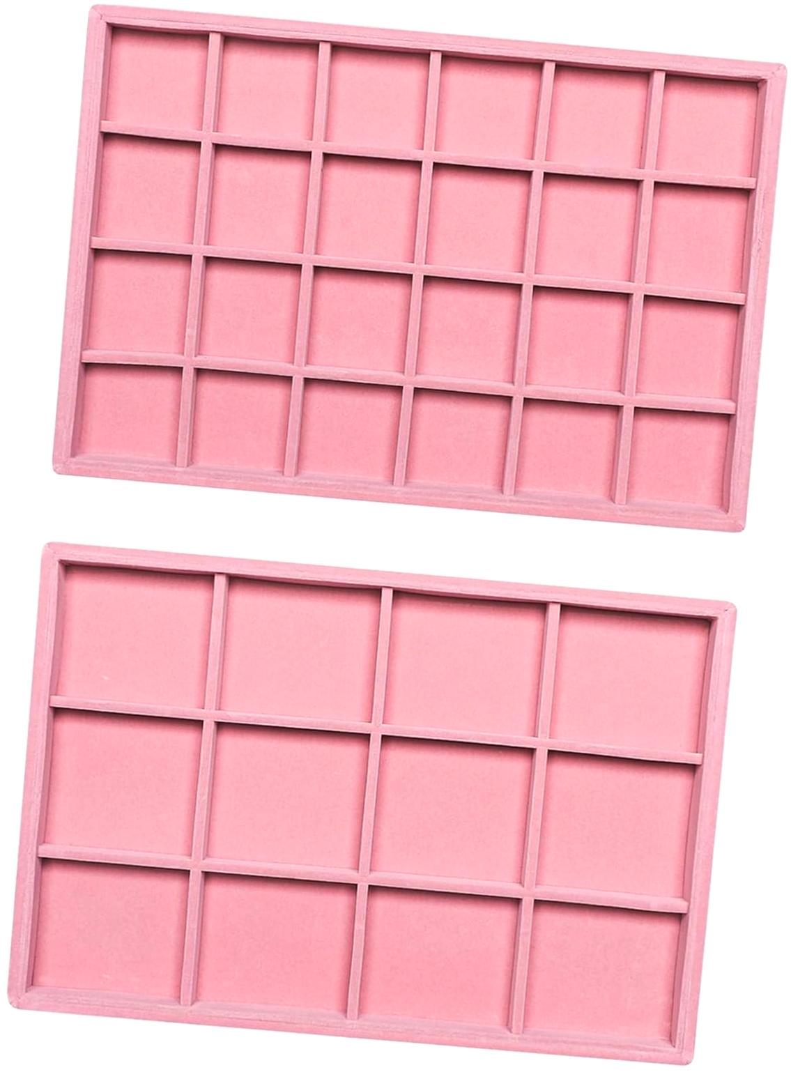 FREEAMG Stackable Velvet Jewelry Organizer Trays for Drawers, Jewelry ...