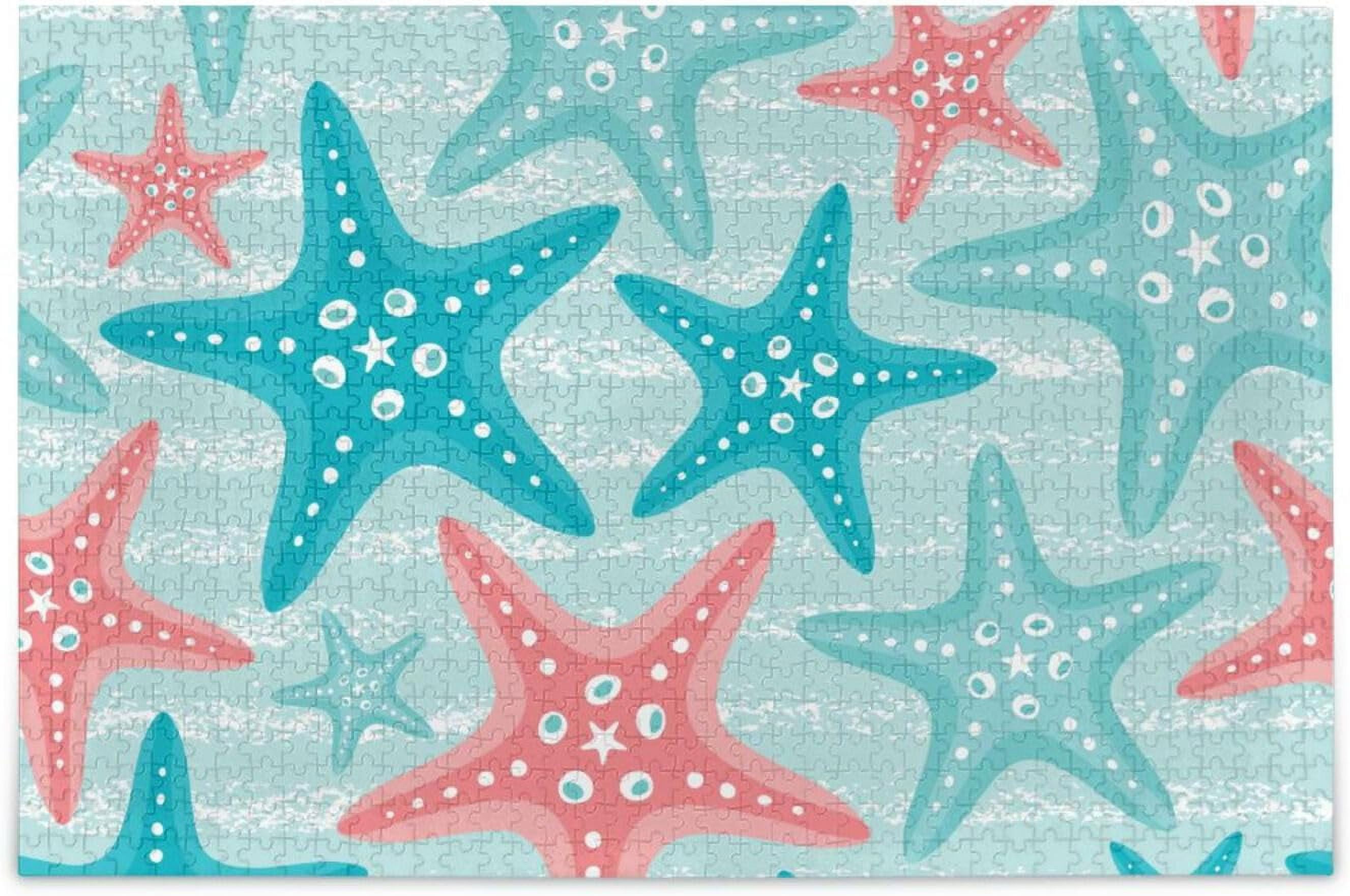 FREEAMG Starfish Jigsaw Puzzle for Adults Teens Kids, 1000 Pieces ...