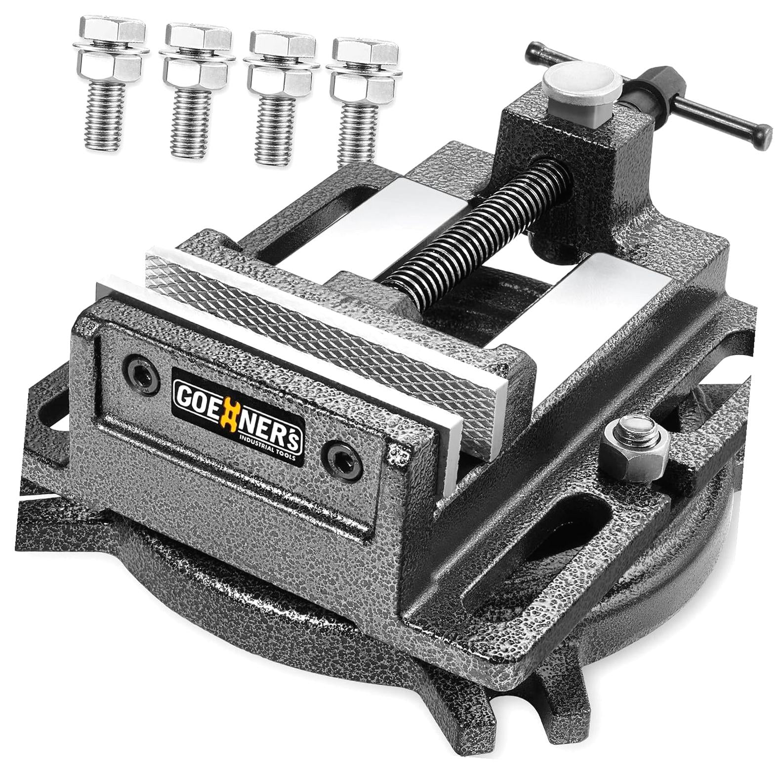 FREEAMG Steel Vise, 4-1/4" Vise for Drill Press with Forged Steel ...