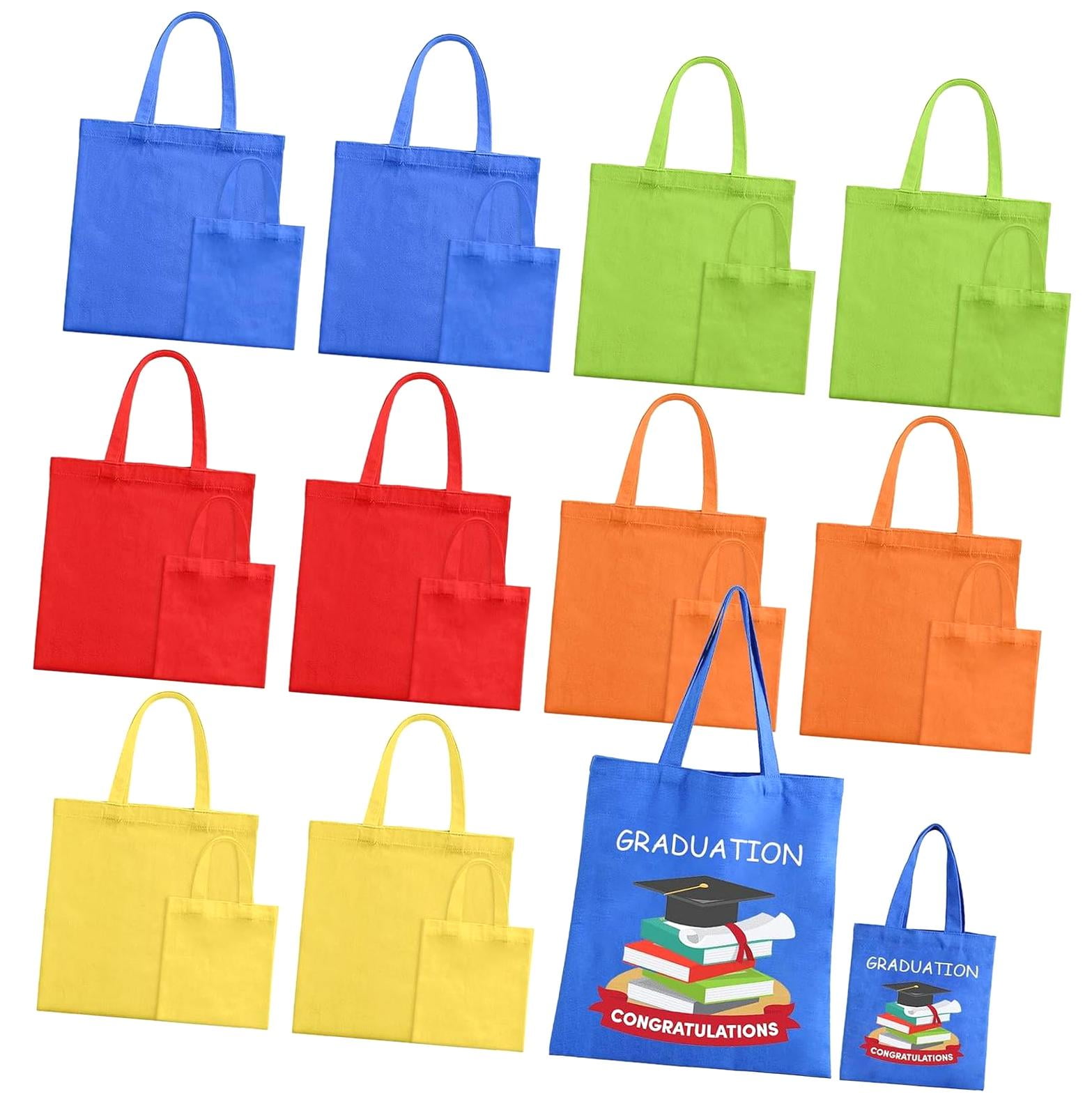 FREEAMG Sublimation Ready Canvas Totes, 20-Piece Set Including 16 x 15 ...