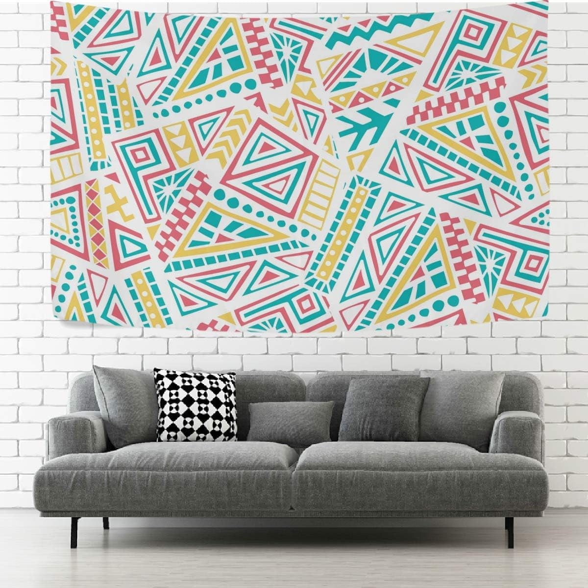 FREEAMG Tapestry Wall Hanging Decorative Ancient Ethnic Colorful ...