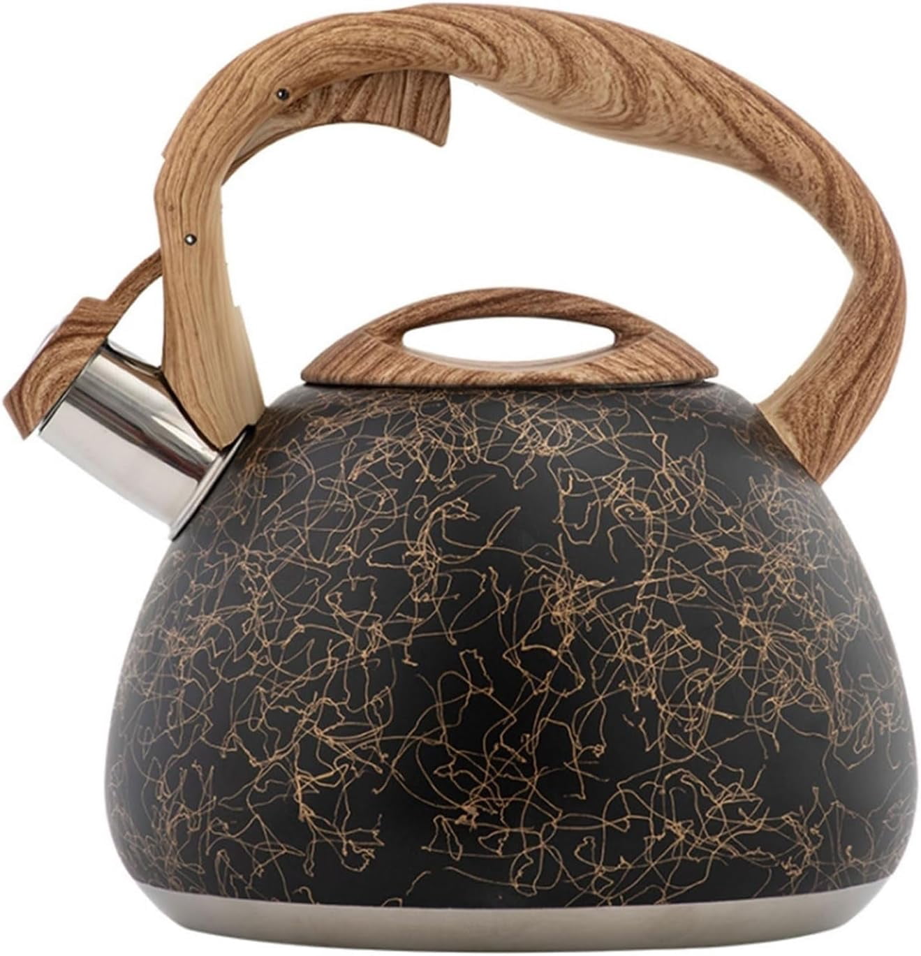 FREEAMG Teapot, Tea Kettle, Whistling Tea Kettles for Stove Top ...