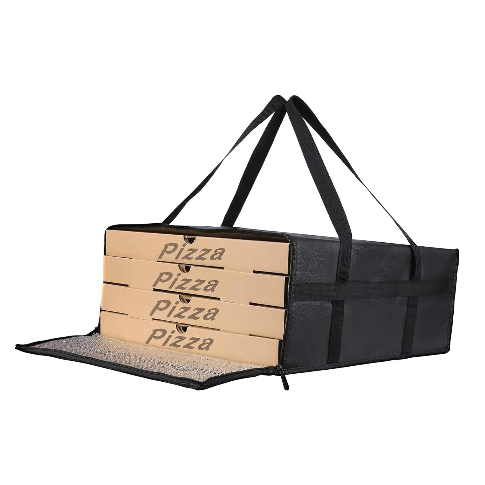 FREEAMG Thermal Pizza Delivery , 20" x 20" x 8" Pizza Warming Bag for ...