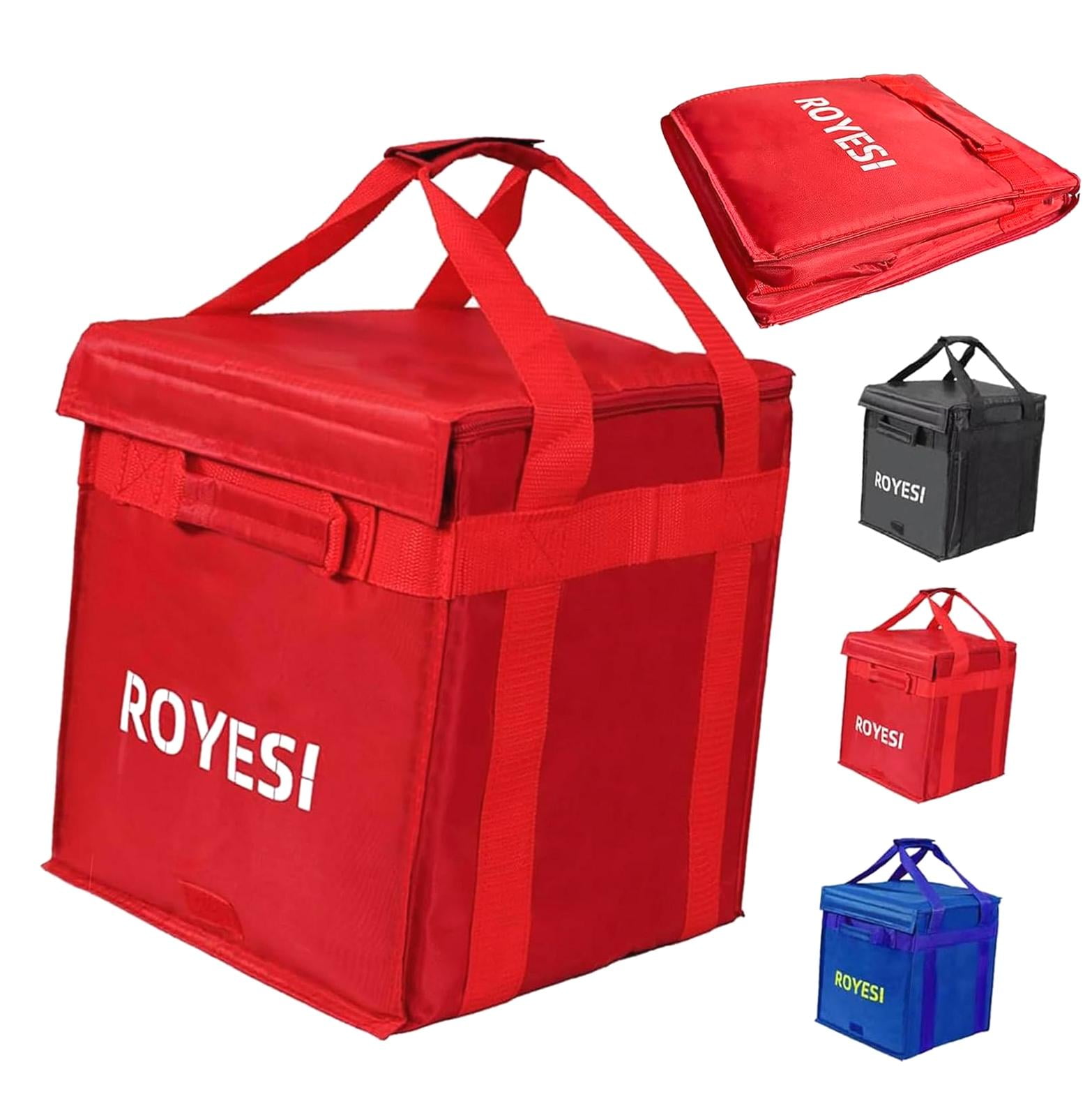 FREEAMG Thermal Shopping Carriers With Zippered Top, Cooler Bags for ...