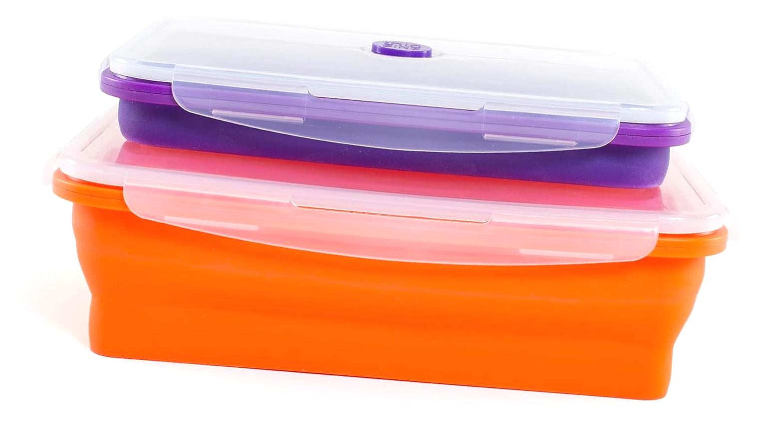 FREEAMG Thin Bins Collapsible Containers – A set of 4 rectangular ...