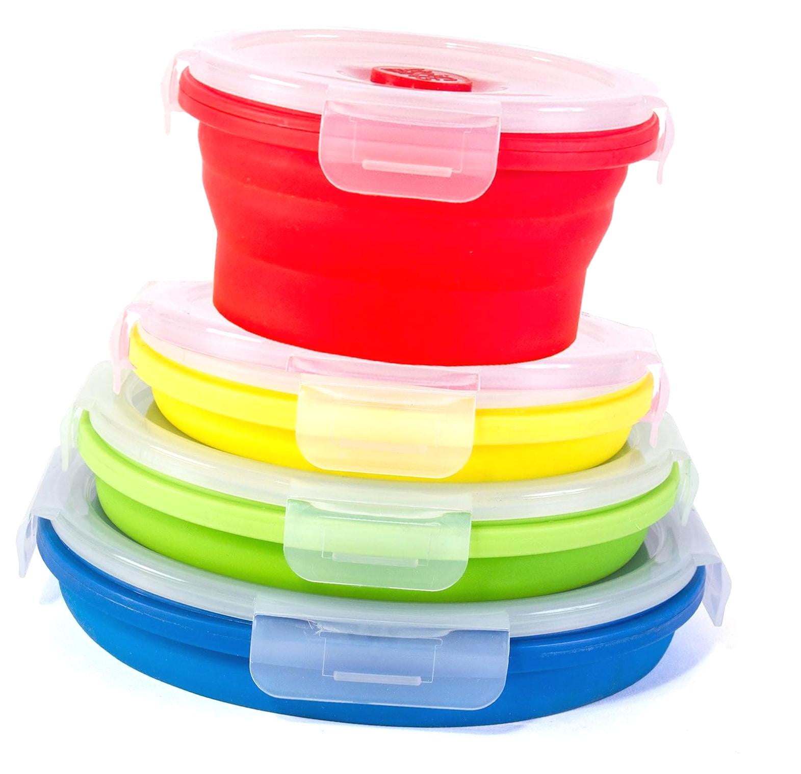 FREEAMG Thin Bins Collapsible Containers – A set of 4 rectangular ...