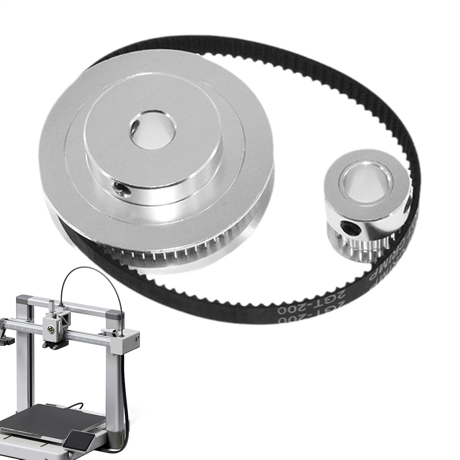 FREEAMG Timing Pulley - 20 and 60 Teeth Synchronous Wheel, 20 and 60 ...