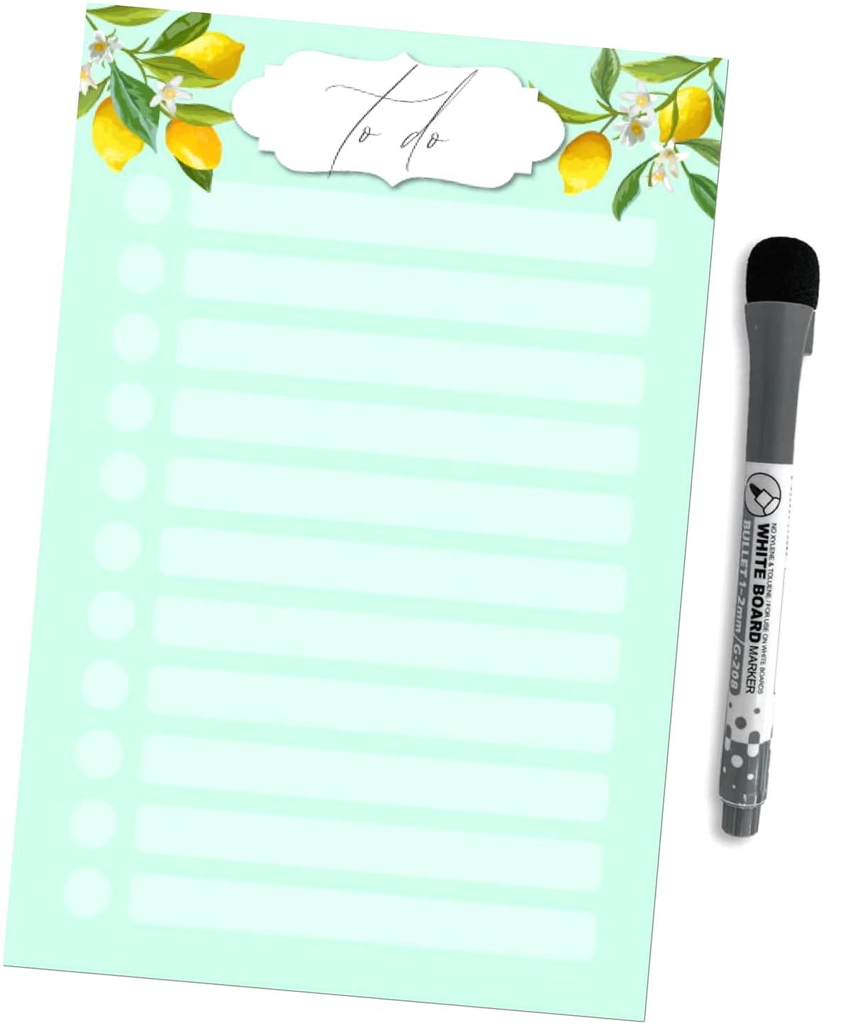 FREEAMG To-Do List Vinyl Whiteboard Sticker Decal | Removable ...