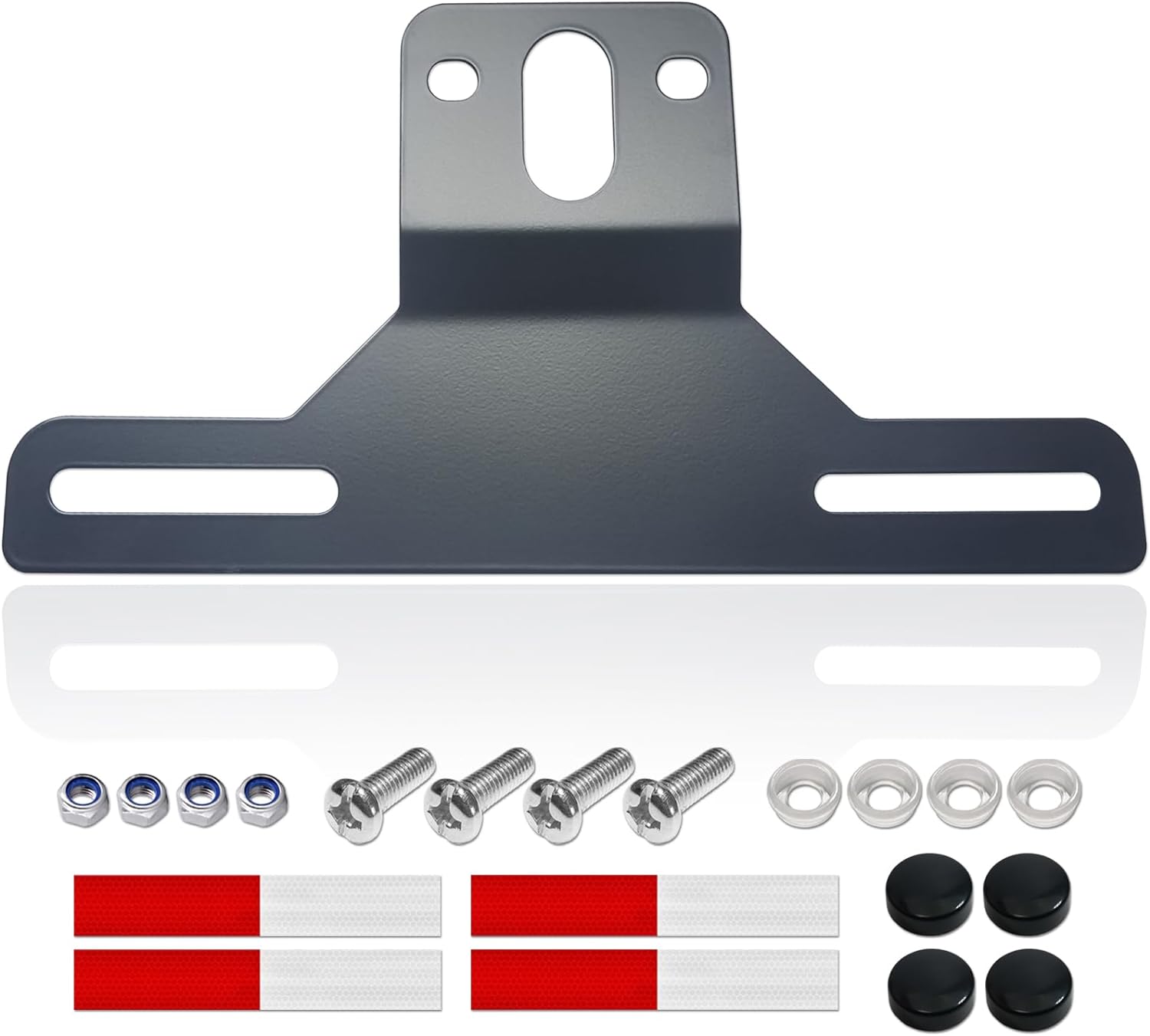 FREEAMG Trailer License Plate Holder Bracket- Stainless Steel Metal Car ...