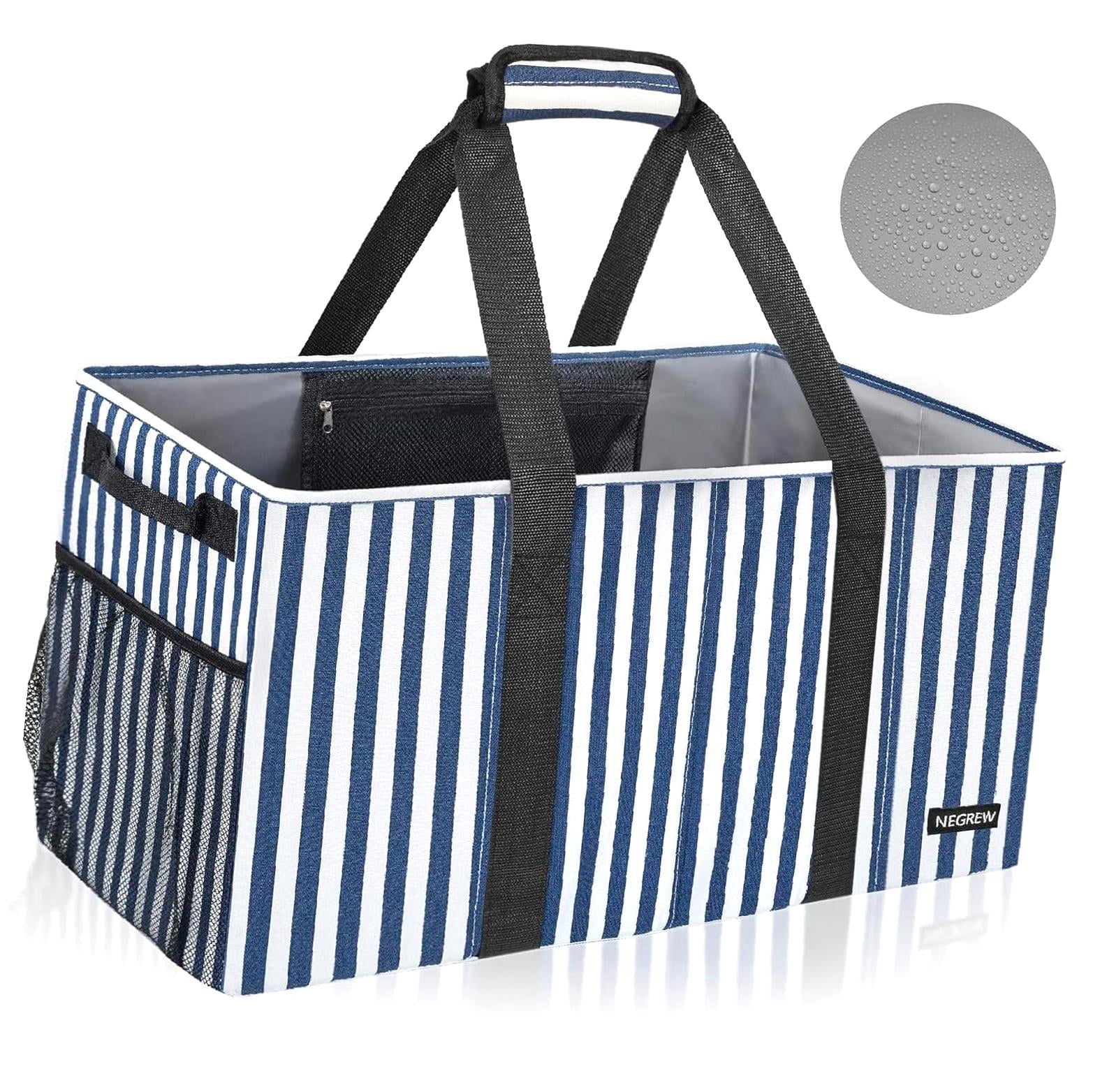 FREEAMG Upright Utility Tote Bag, Oversized Insulated Grocery ...