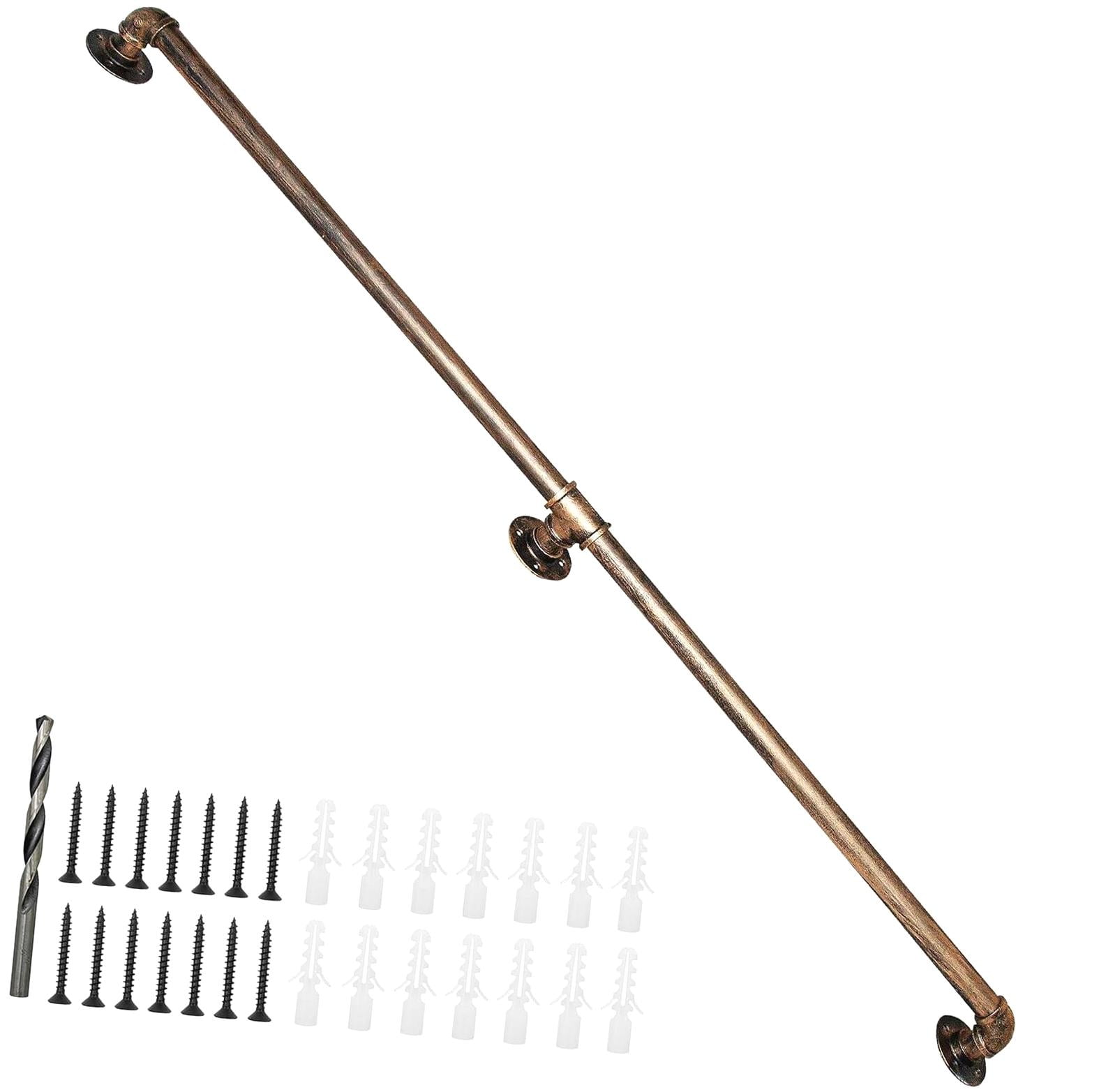 FREEAMG Wall Handrail 6FT,Industrial Staircase Railing 1.25 Inch Tube ...