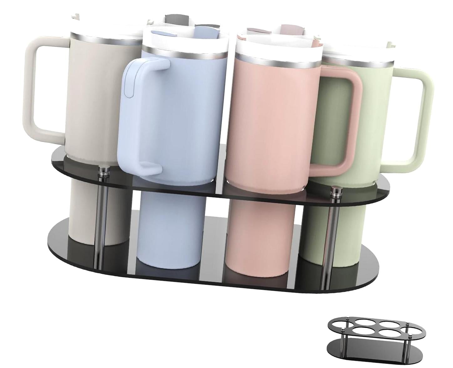 FREEAMG Water Bottle Organizer Holder for 40 oz Tumbler with Handle ...