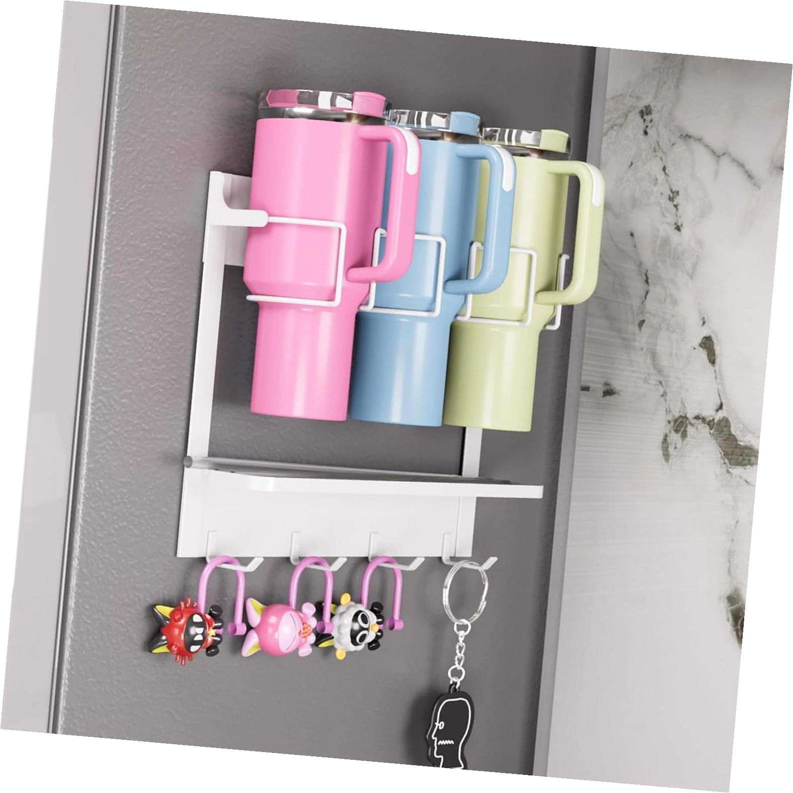 FREEAMG Water Bottle Organizer for Tumbler Cup Magnetic Cup Organizer ...