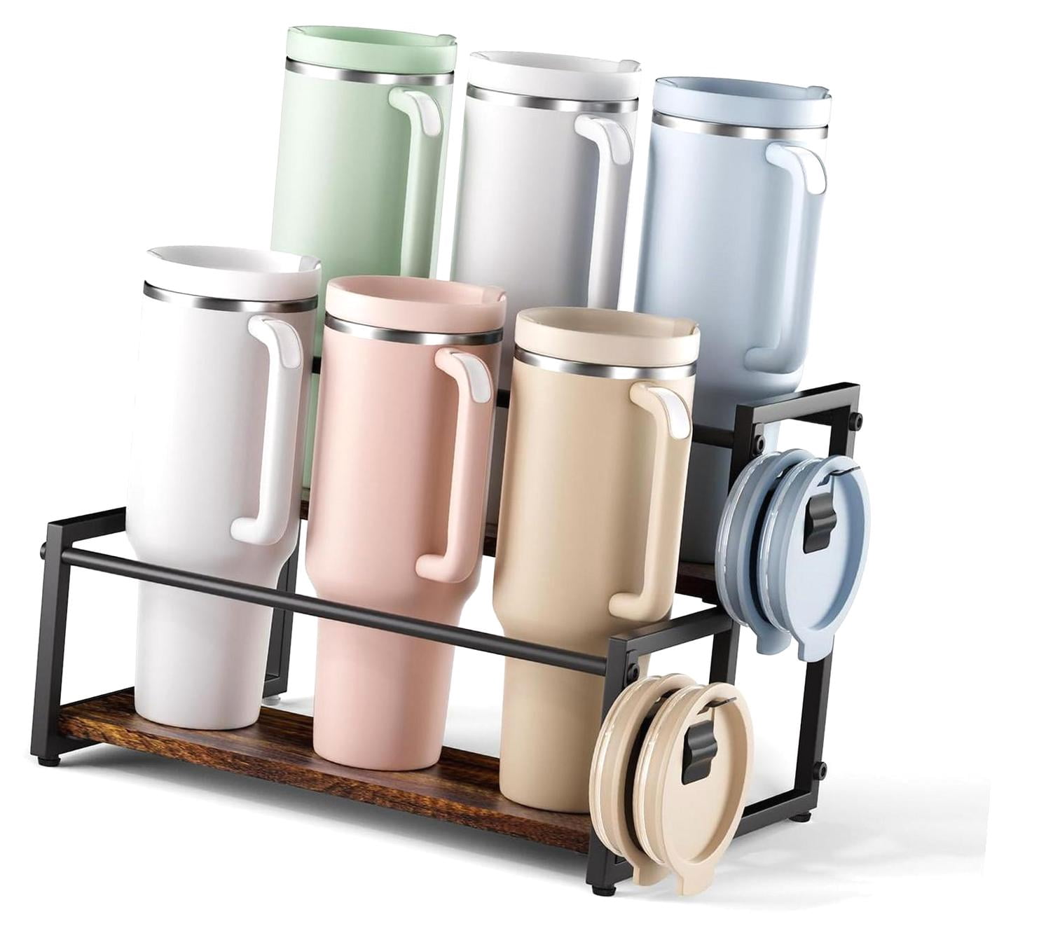 FREEAMG Water Bottle Storage for and Others' Large Tumbler Organization ...