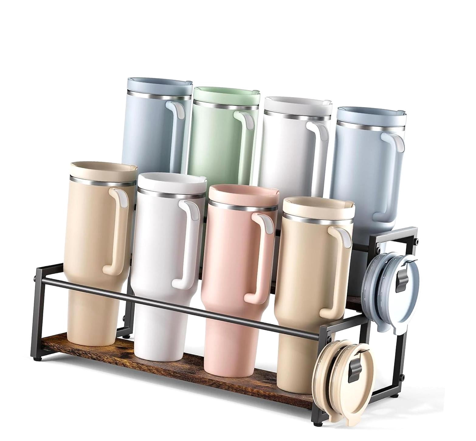 FREEAMG Water Bottle Storage for and Others' Large Tumbler Organization ...