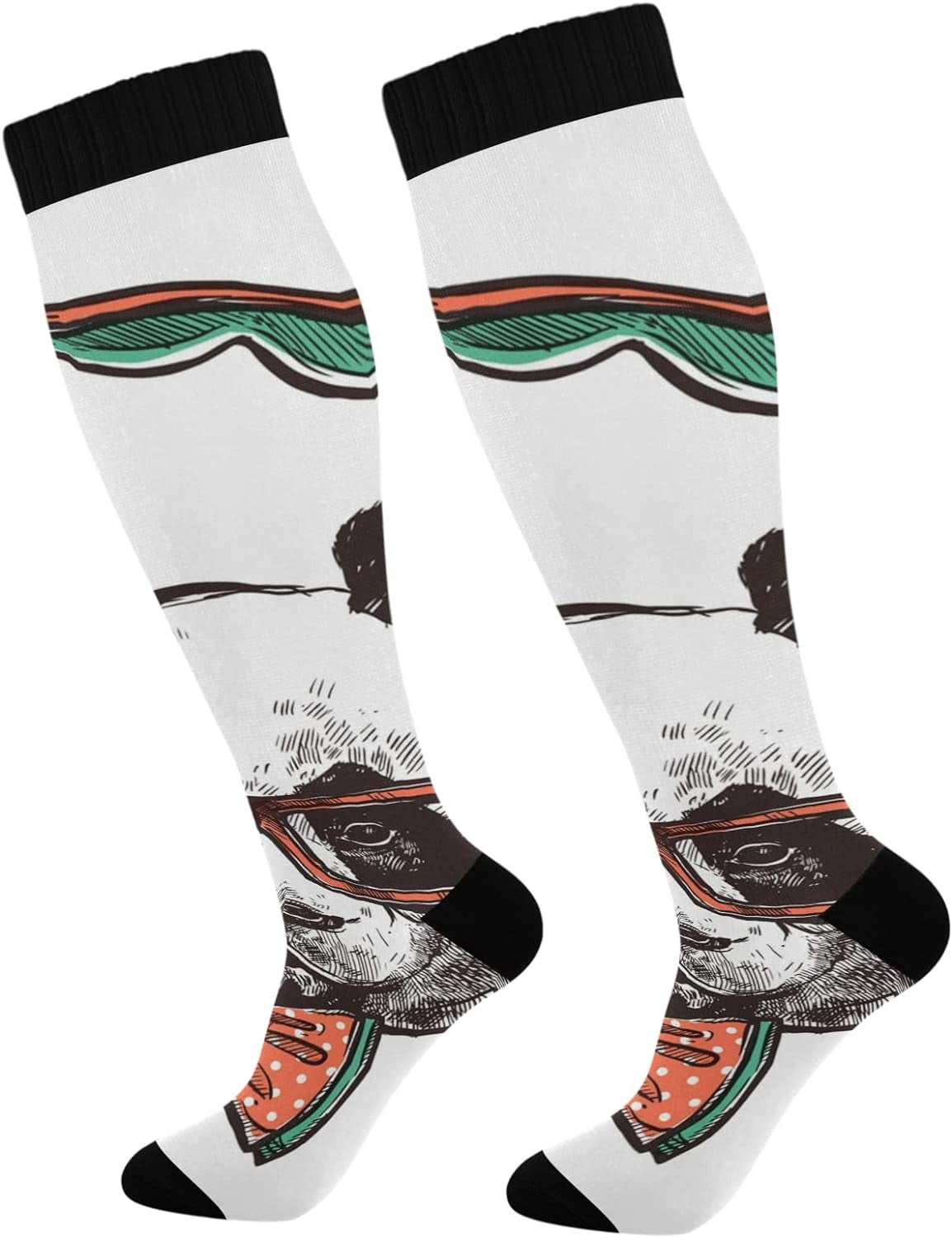 FREEAMG Welcome Compression Socks for Women and Men, 1 Pair - Walmart.com