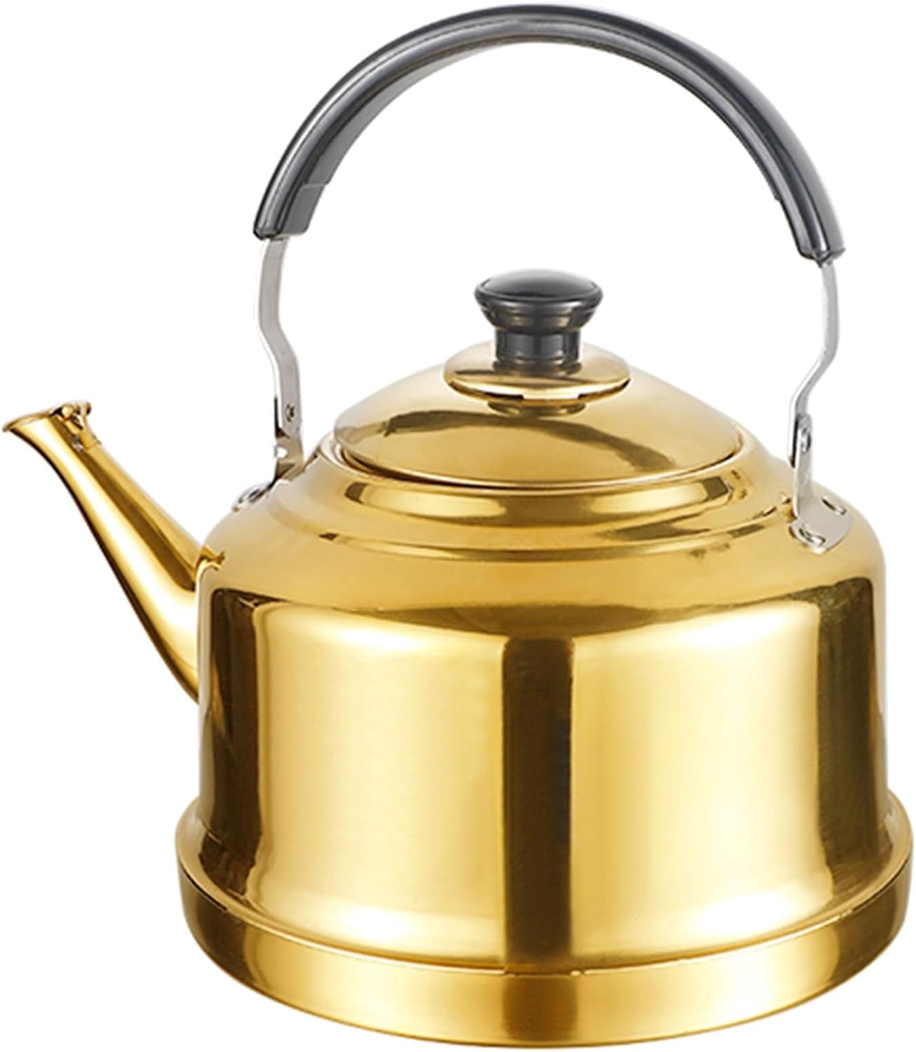 FREEAMG Whistling Tea Kettle, 304 Stainless Steel Tea Pot for Stove Top ...