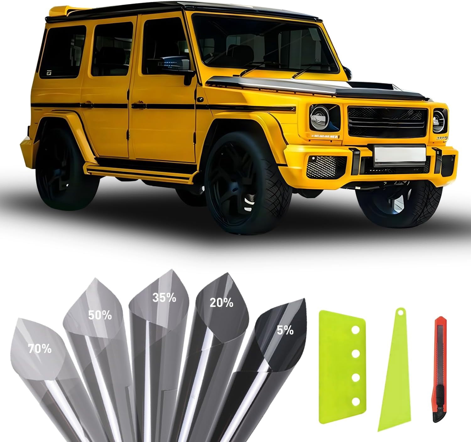 FREEAMG Window Tint lm for Cars Privacy tection Car Window Tint lm 35% ...