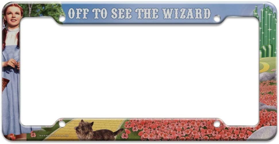 FREEAMG Wizard of Oz Dorothy Character License Plate Tag Frame ...